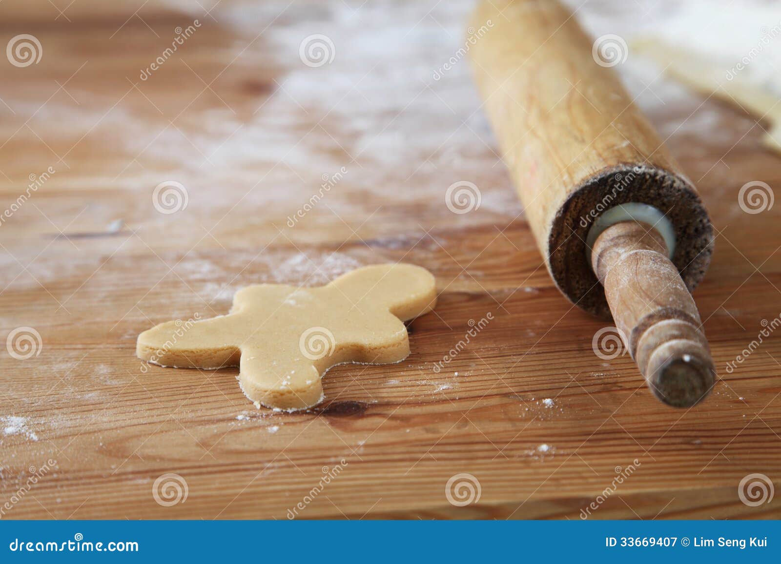 Plain gingerbread man stock image. Image of food, culinary - 33669407