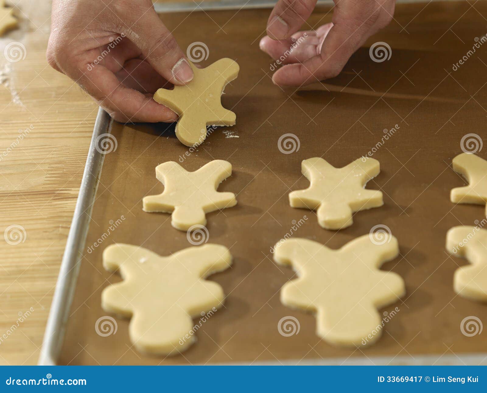 Plain gingerbread man stock image. Image of homemade - 33669417