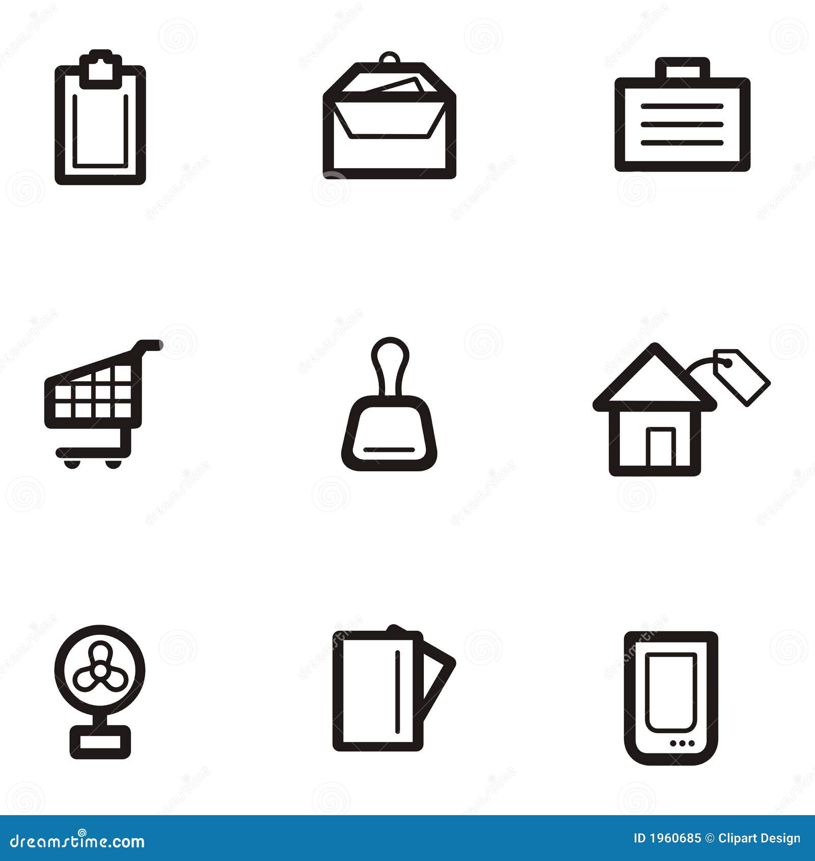 Plain Icon Series - Business Stock Vector - Illustration of business ...