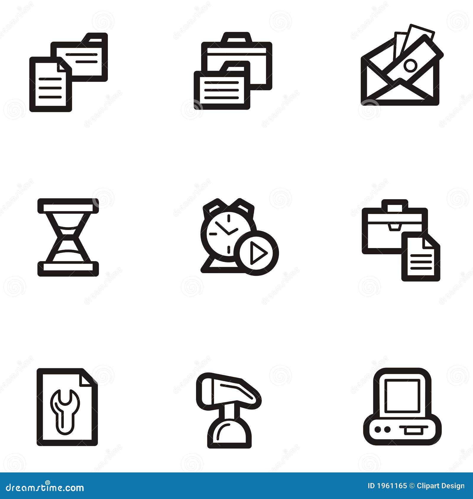 Plain Icon Series - Business Stock Vector - Illustration of money ...