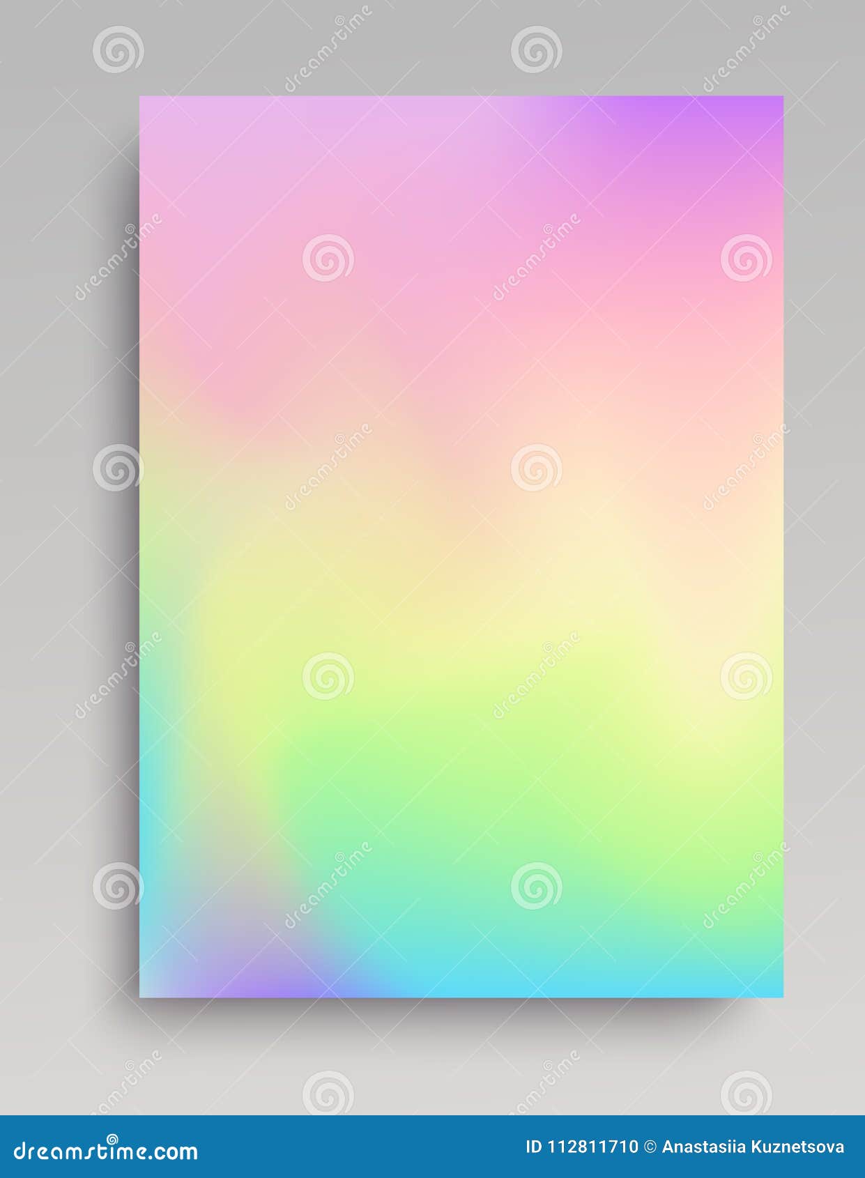 Plain Iridescent Vertical Gradint Backdrop Stock Vector - Illustration ...
