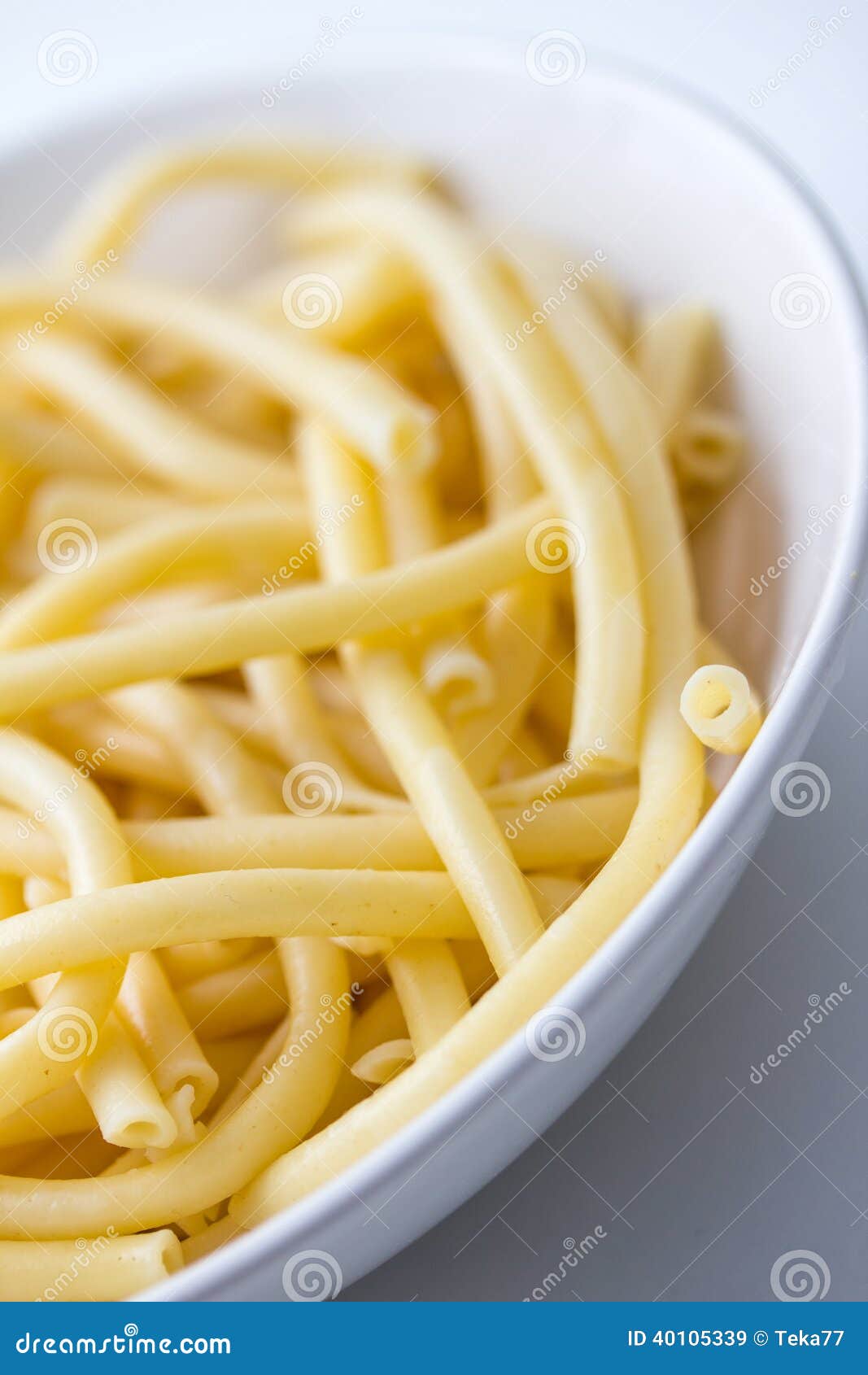 Plain macaronie stock image. Image of pasta, plain, fresh - 40105339