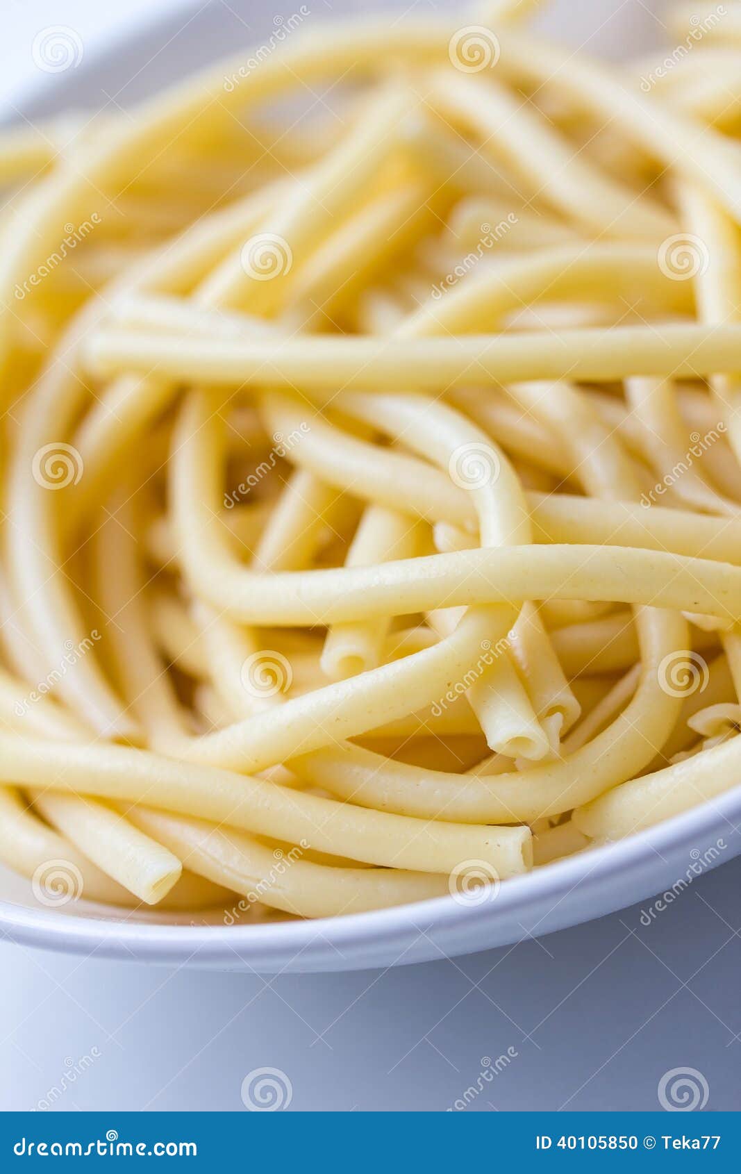 Plain macaronie stock photo. Image of plate, carbohydrates - 40105850