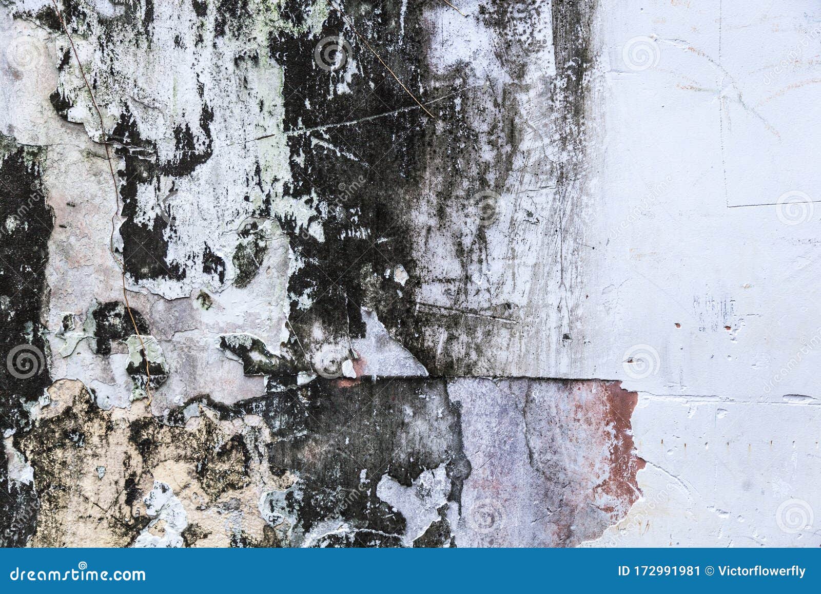 Plain Old Aged White Colored Painted Faded Weathered Textured Pattern ...