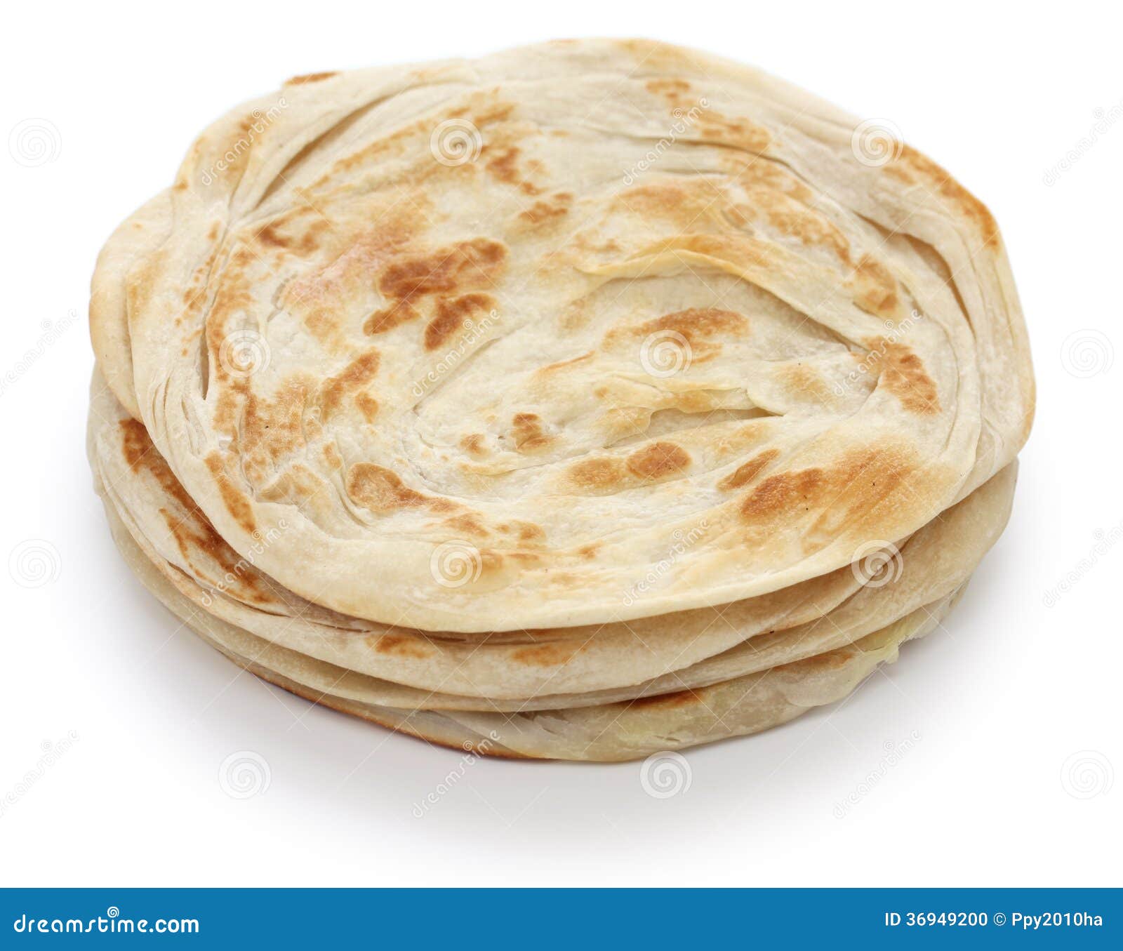 Plain paratha stock photo. Image of indian, snack, plain - 36949200