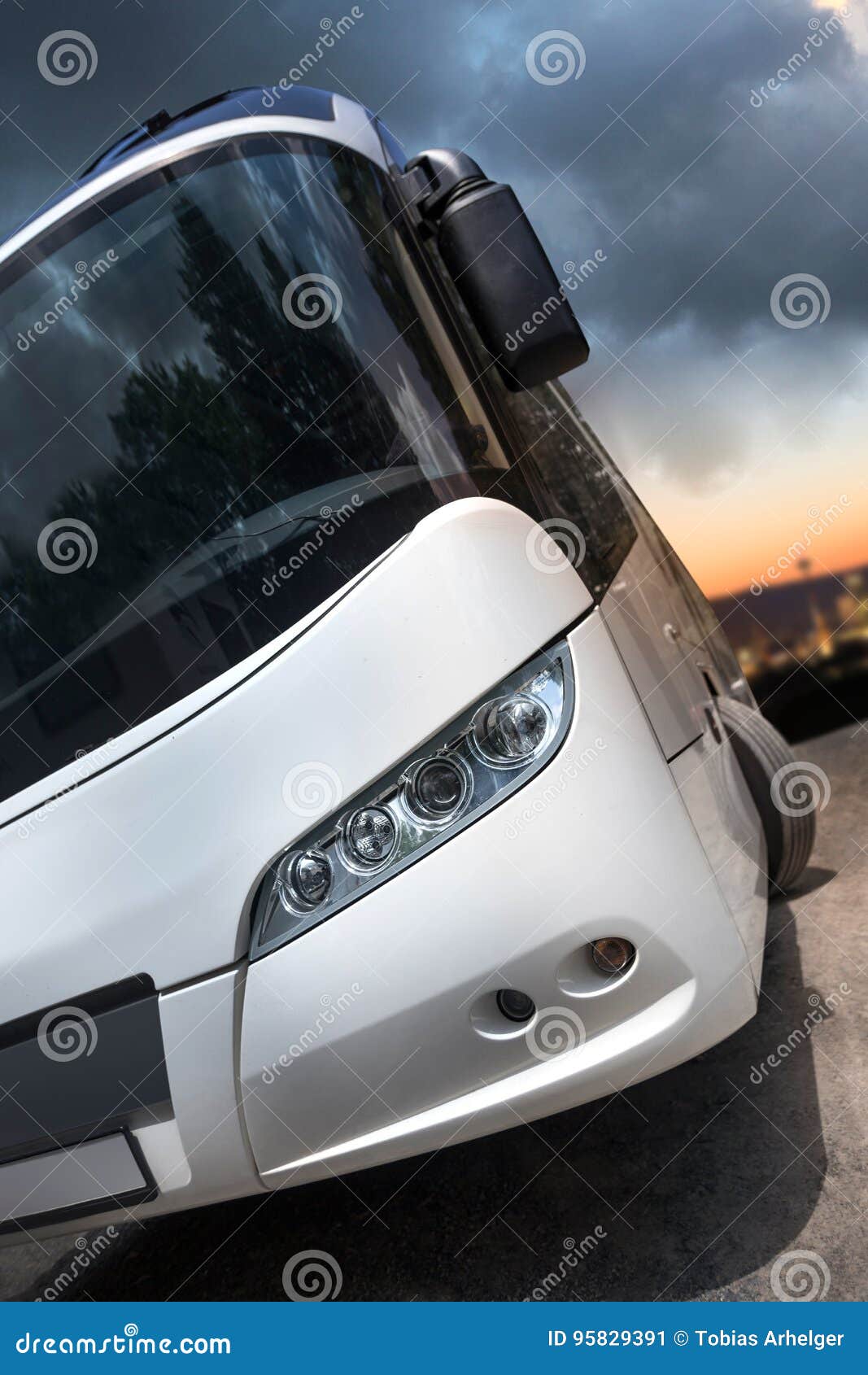 Plain Passenger Bus Light Close Up Stock Image - Image of plain, speed ...