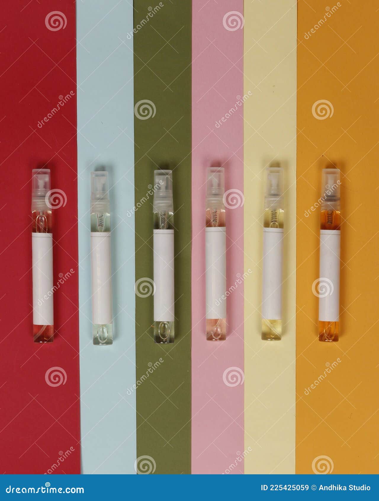 Plain Bottles with Spaces for Your Ad Space. Stock Image - Image of ...