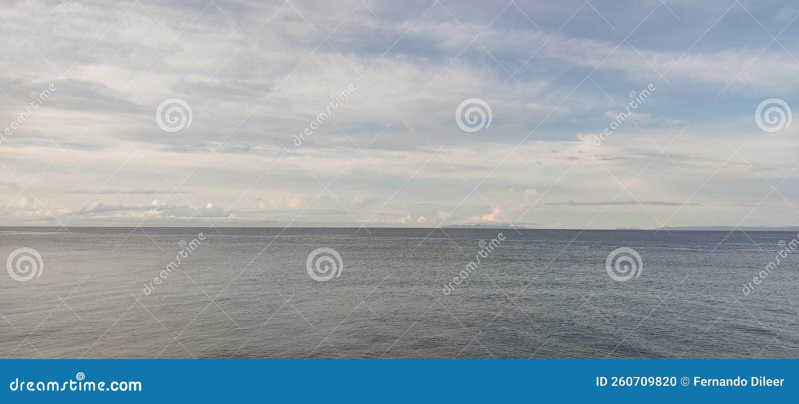 Plain picture of the ocean stock photo. Image of water - 260709820