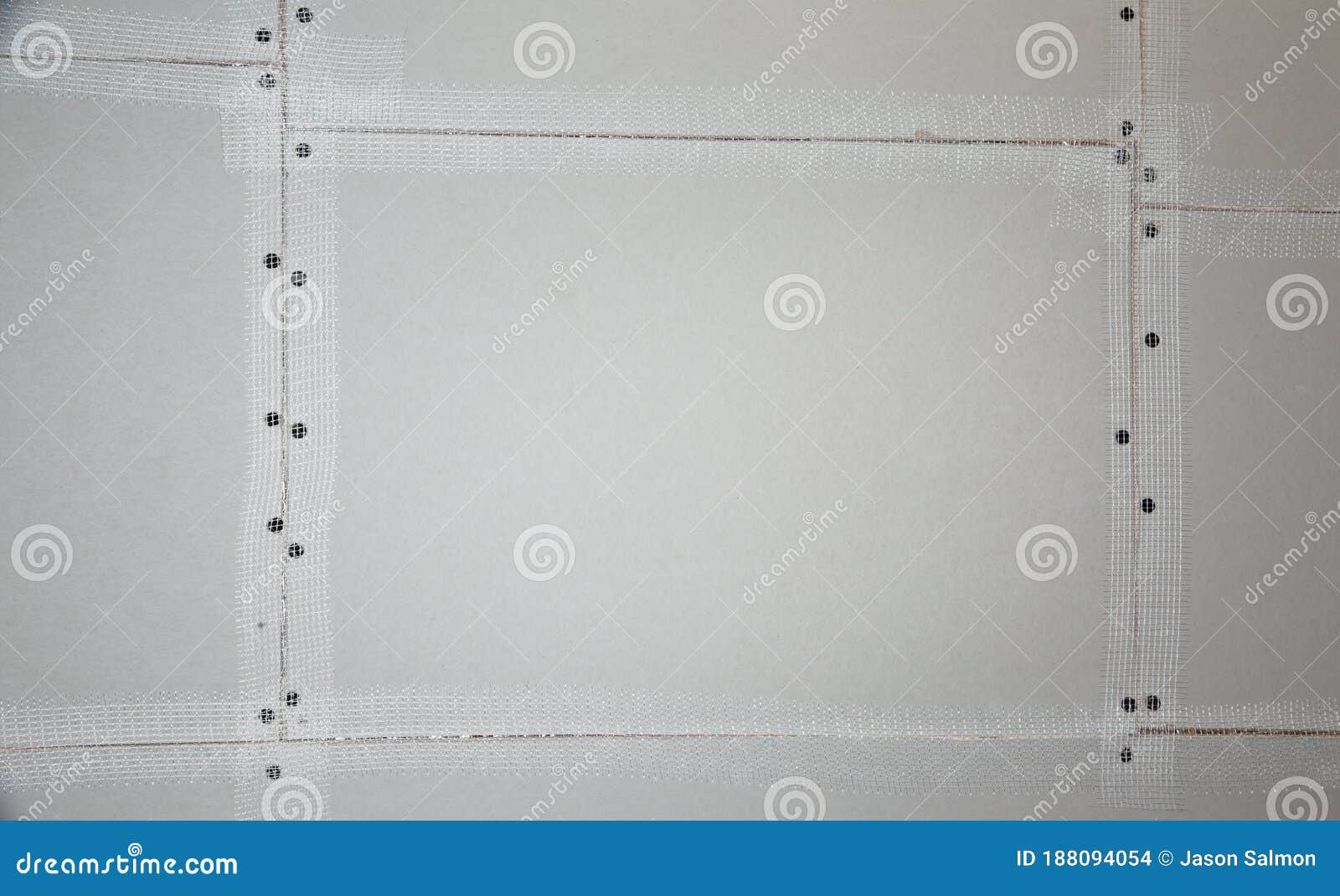 Plain Plasterboard Backdrop Stock Photo - Image of building, industry ...