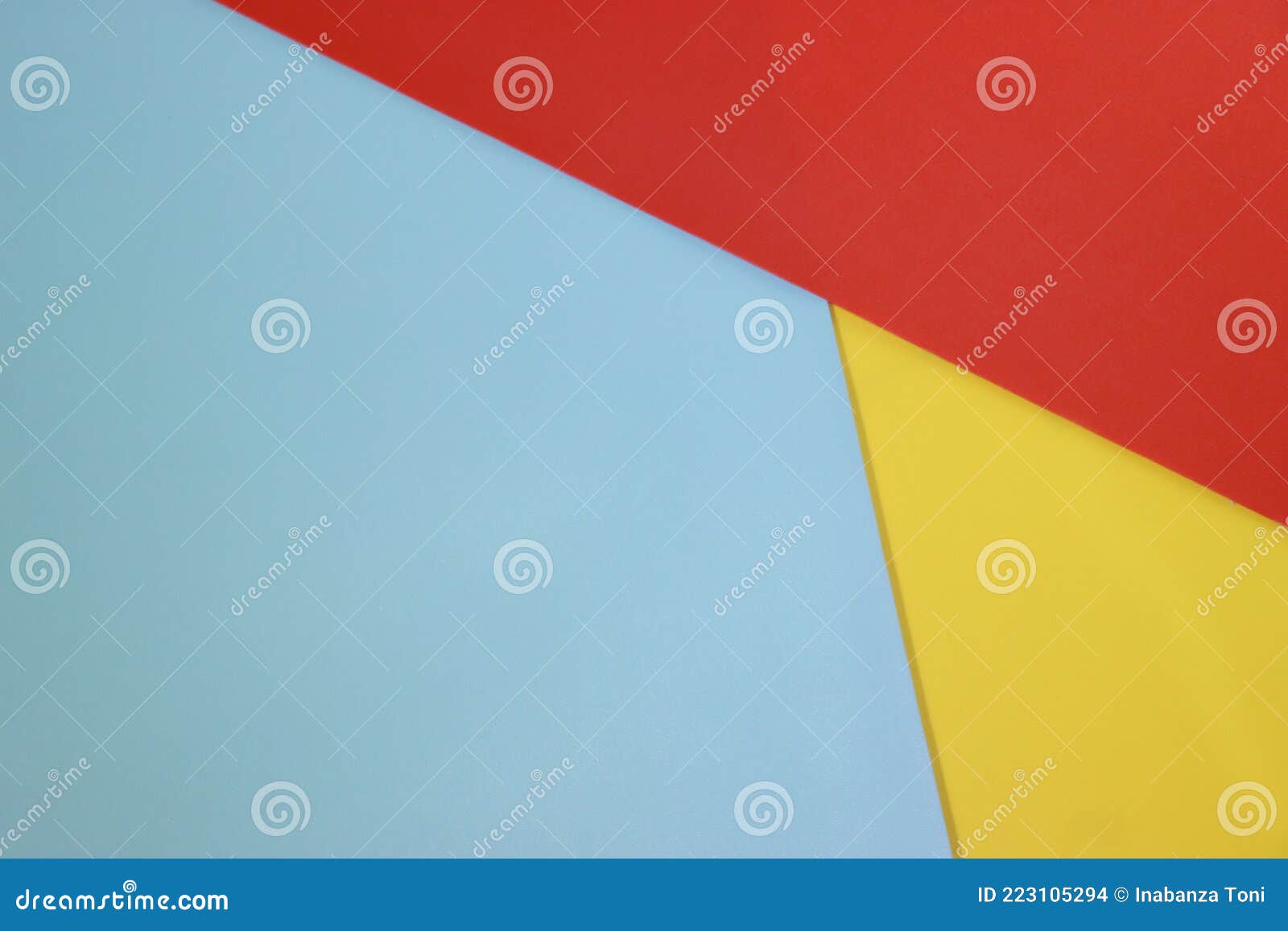 Background with Red, Yellow and Blue Colors Stock Illustration ...