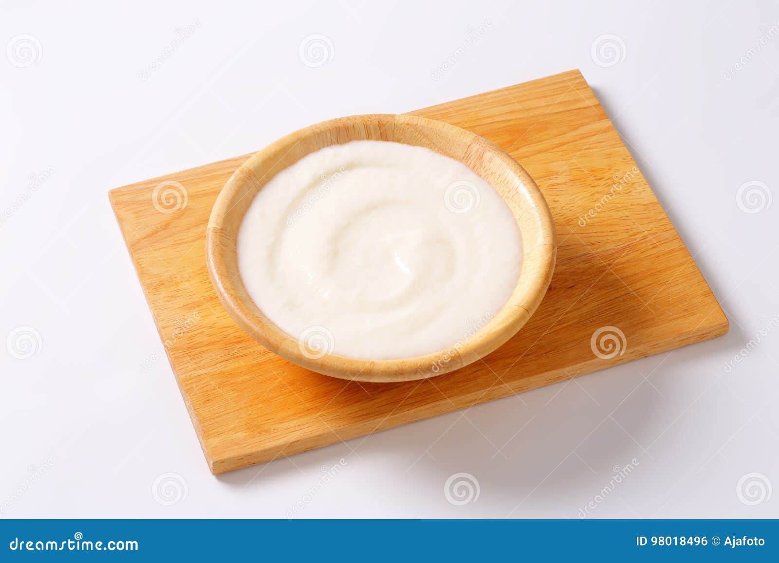 Plain semolina pudding stock photo. Image of dish, side - 98018496