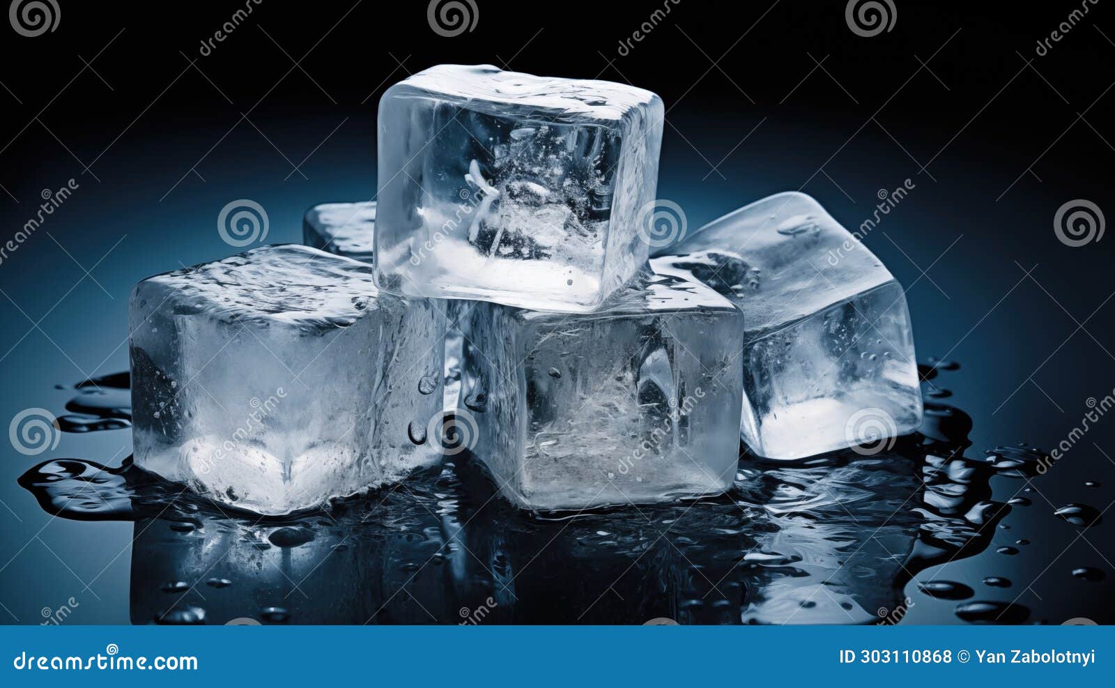 Plain and Simple Ice Cubes stock illustration. Illustration of ...