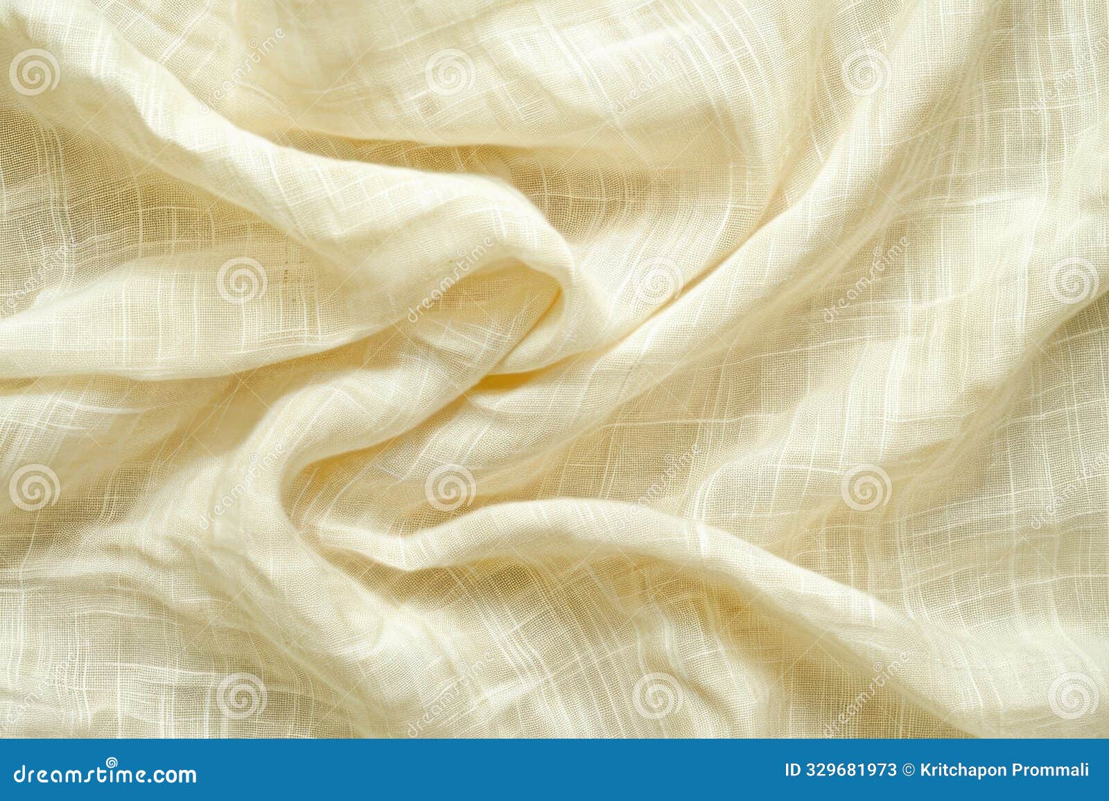 Plain Soft Linen Texture, Cream Colored, White Background, High ...