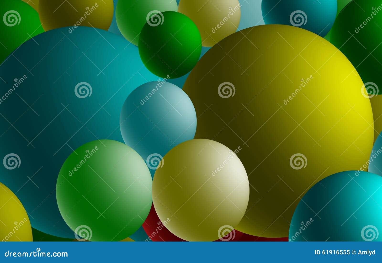 Plain Spheres, widescreen stock illustration. Illustration of line ...
