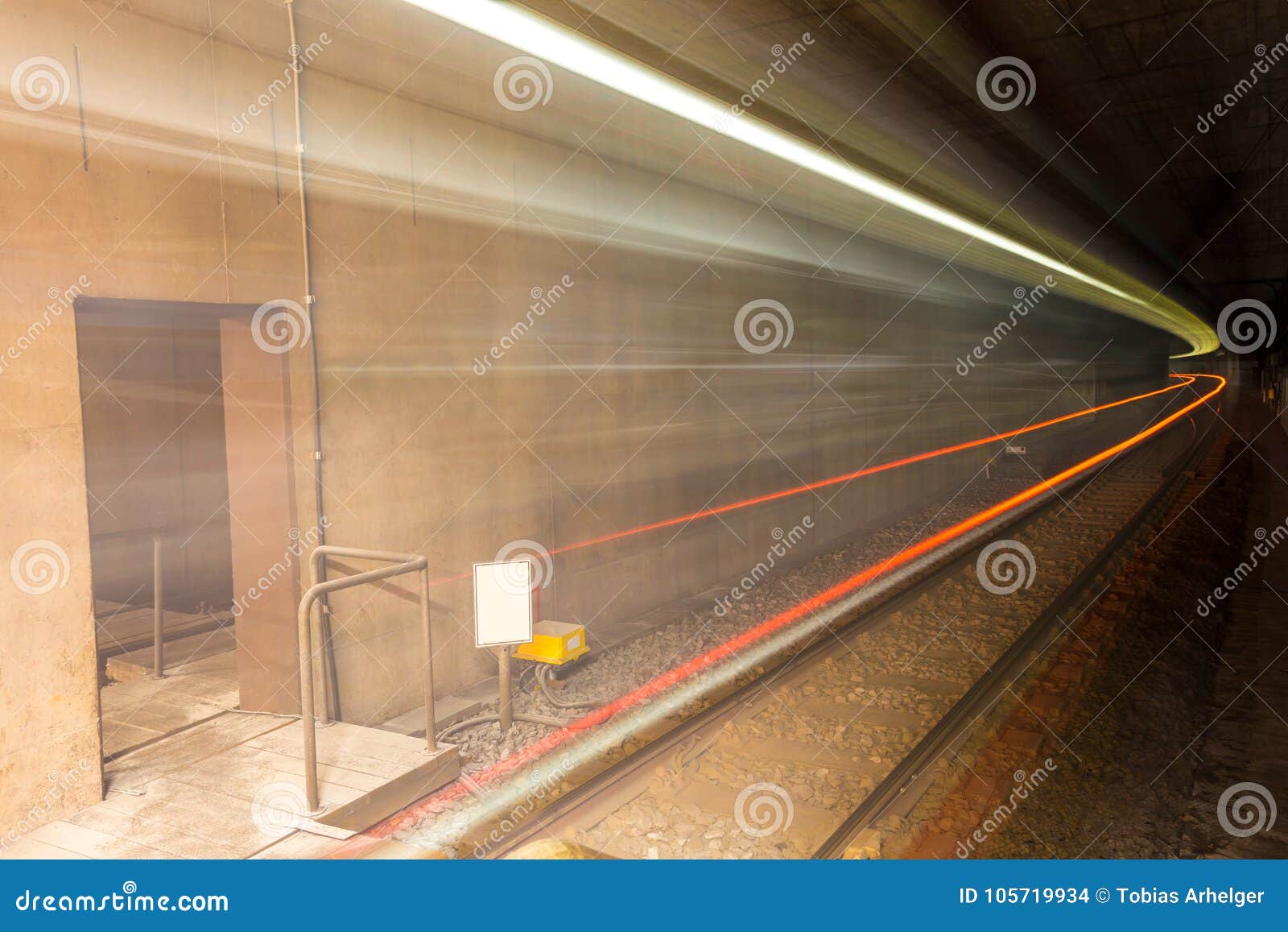 Subway lights background stock photo. Image of tracks - 105719934