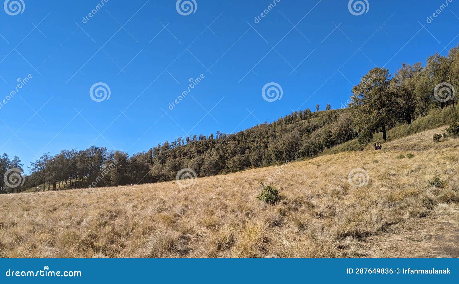 Plain View on Peak of Lawu Mountain Indonesia Stock Photo - Image of ...