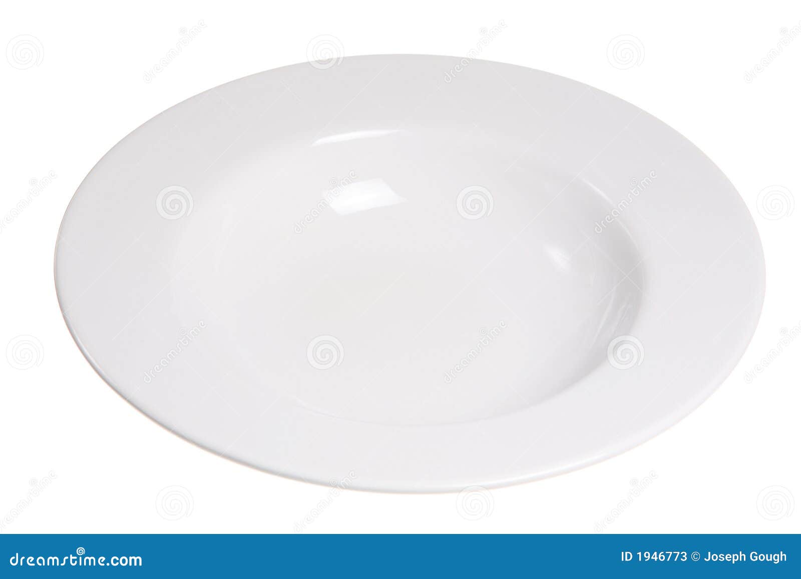 Plain White Bowl Stock Photos - Image: 1946773