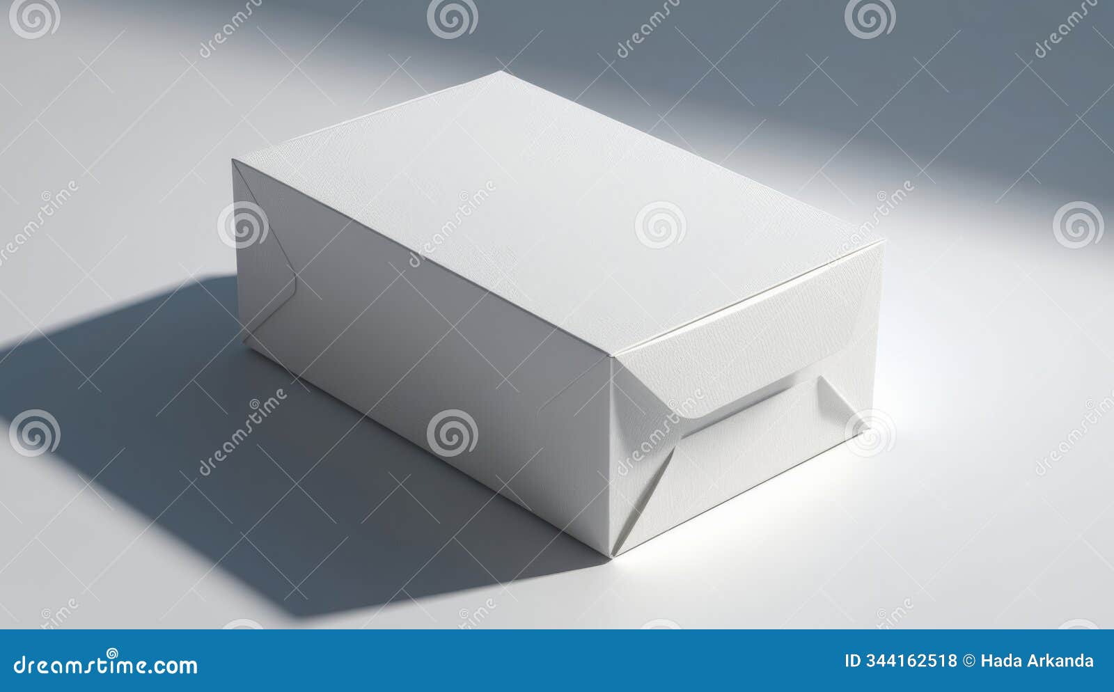 Plain White Cereal Box Isolated on White, Ideal for Packaging Design ...