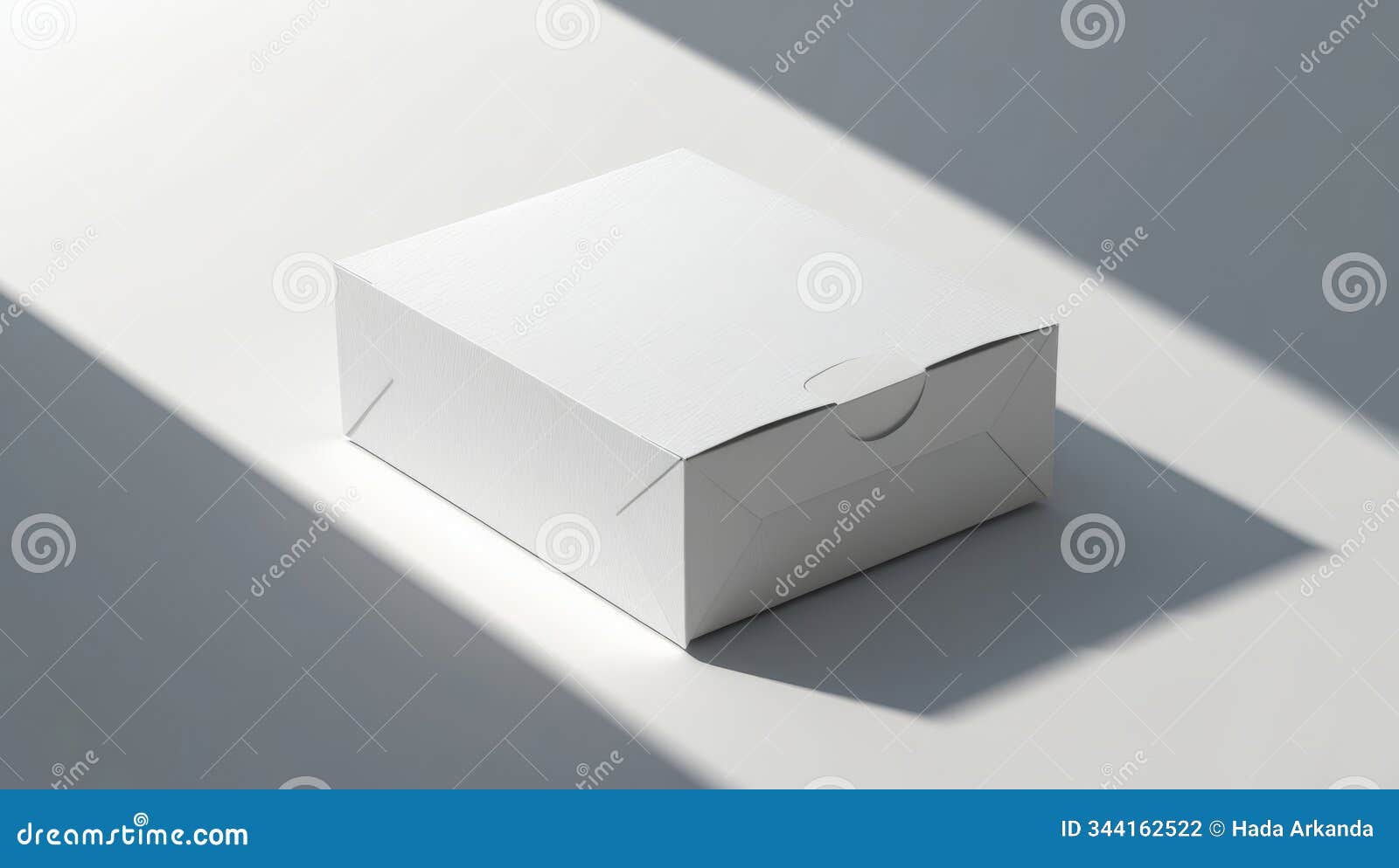 Plain White Cereal Box Isolated on White, Ideal for Packaging Design ...