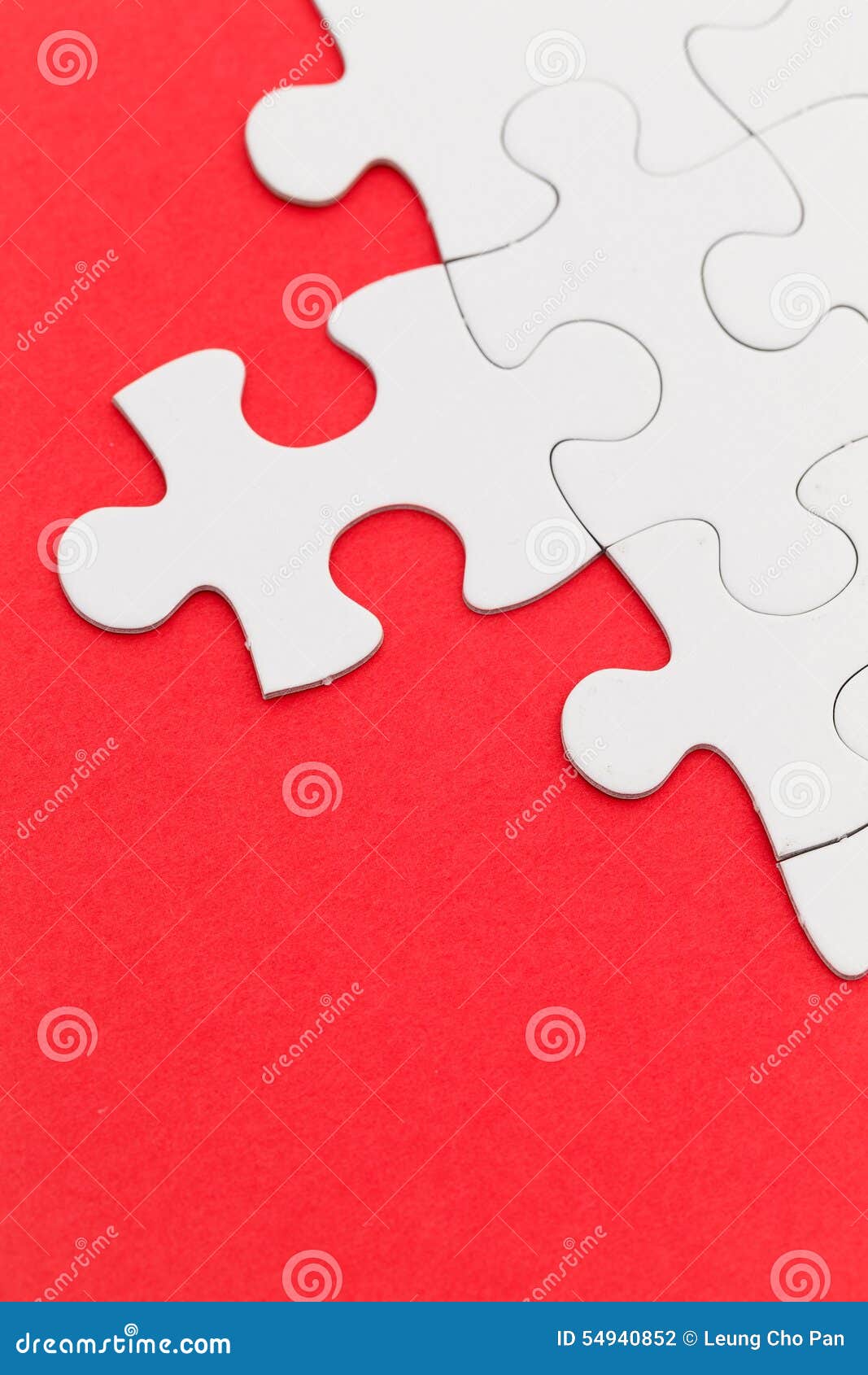 Plain white jigsaw puzzle stock photo. Image of white - 54940852