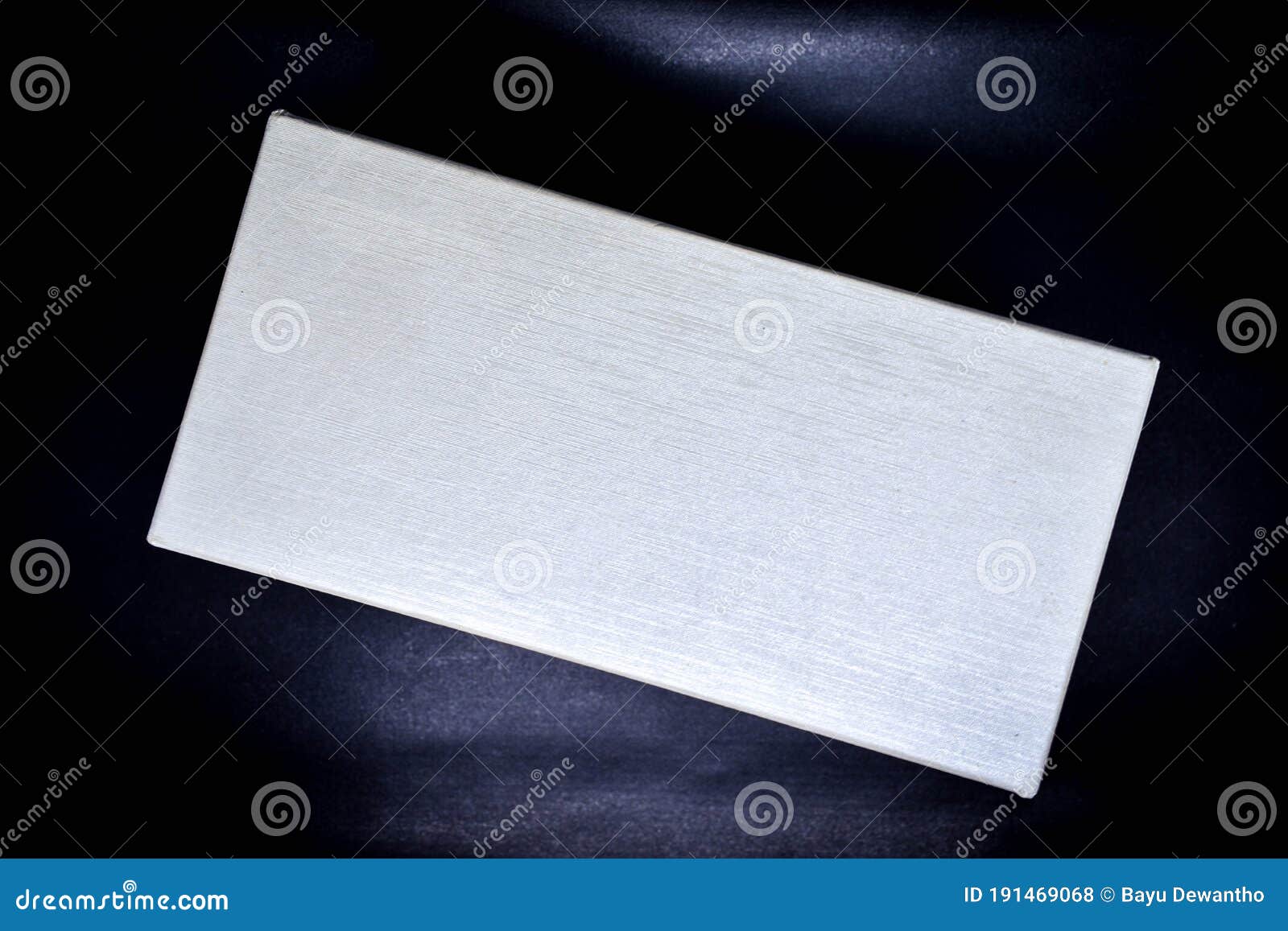 Plain White Packaging Box with a Fabric Texture Ready To Be Used To ...