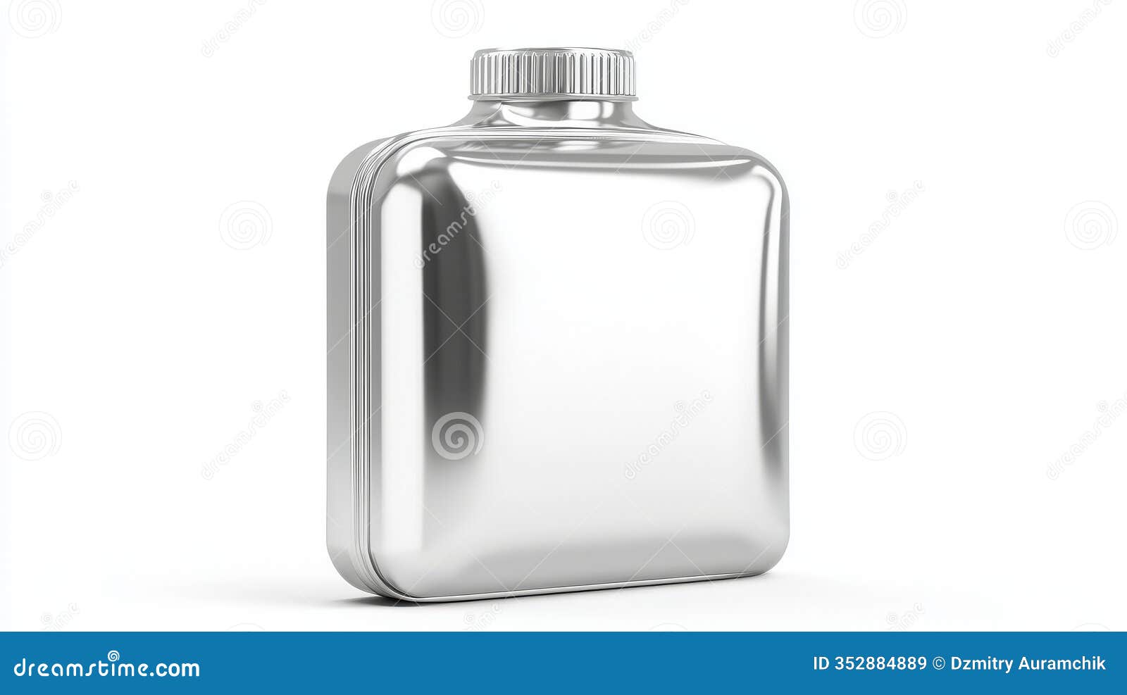 A Plain White Paper Sachet, Isolated on a White Surface. Stock ...