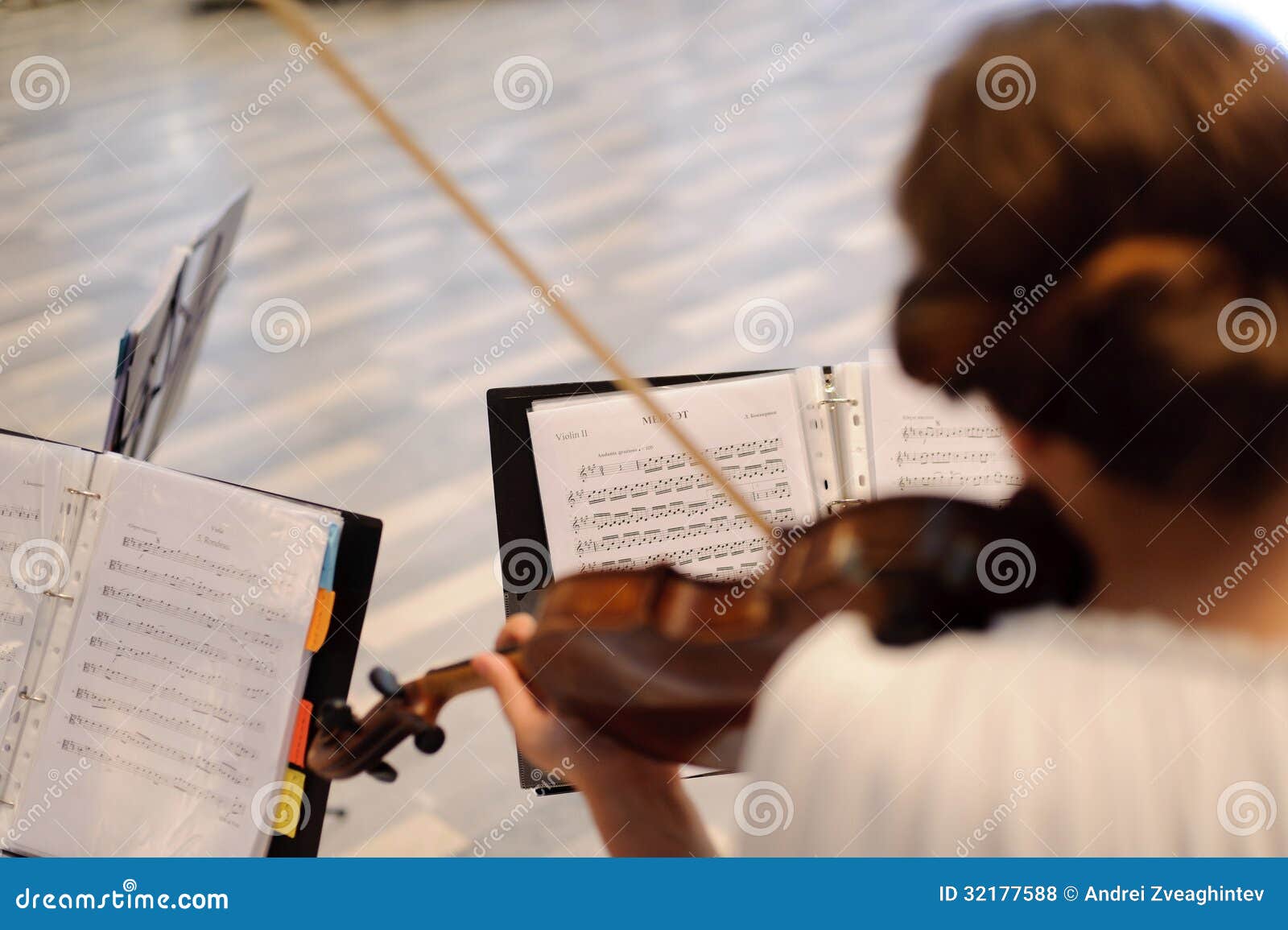 Plaing Violin stock photo. Image of piece, concert, color - 32177588