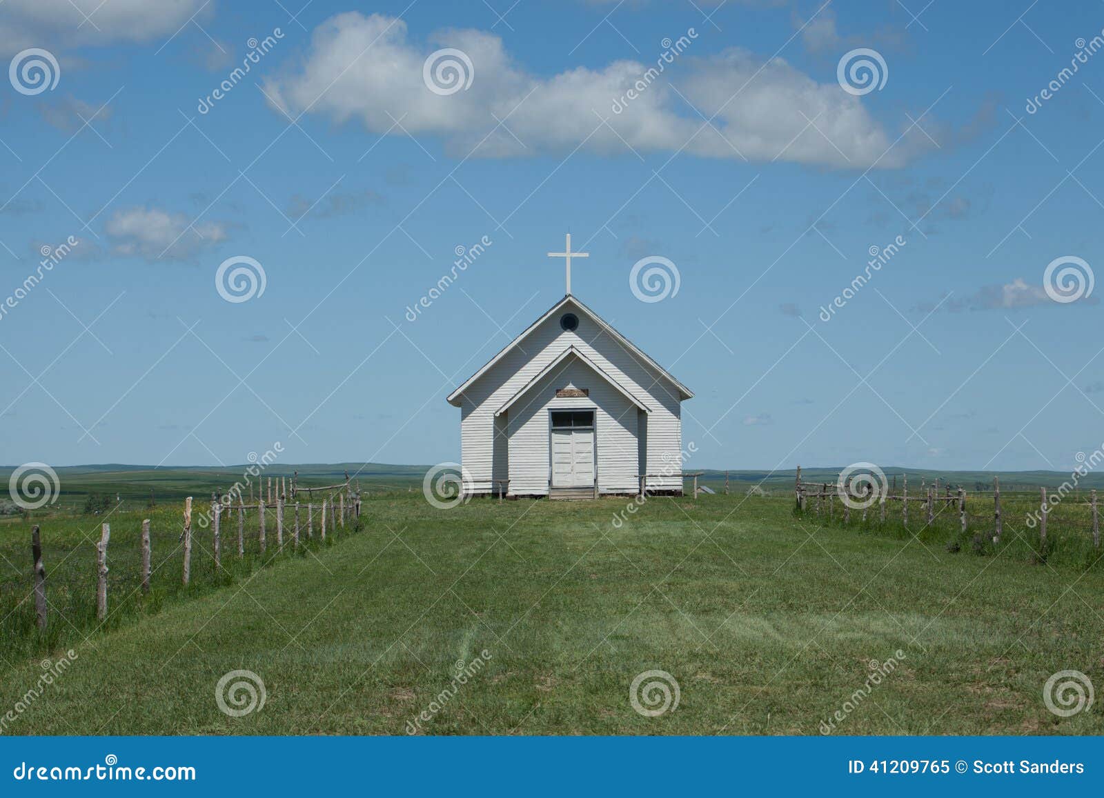 Plains Church stock image. Image of white, church, plains - 41209765