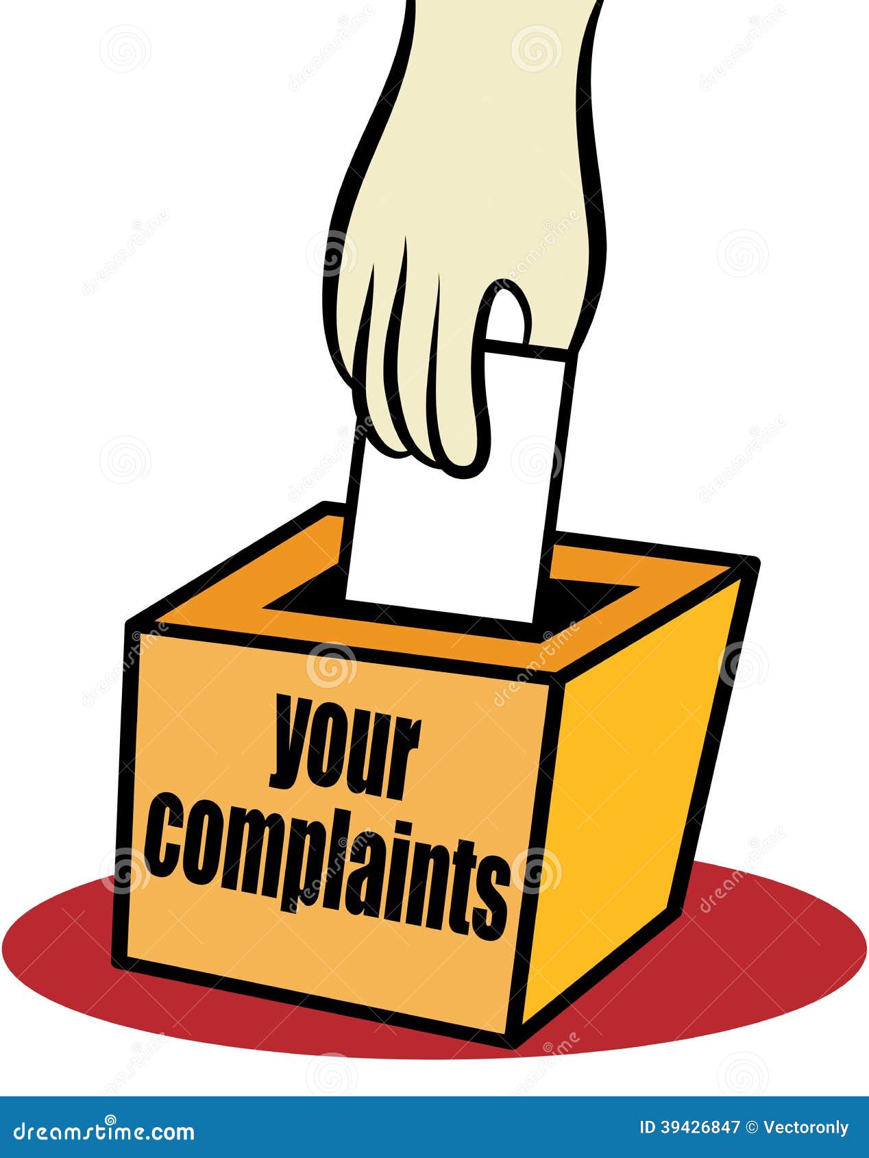 Plaintes illustration de vecteur. Illustration du cadre - 39426847