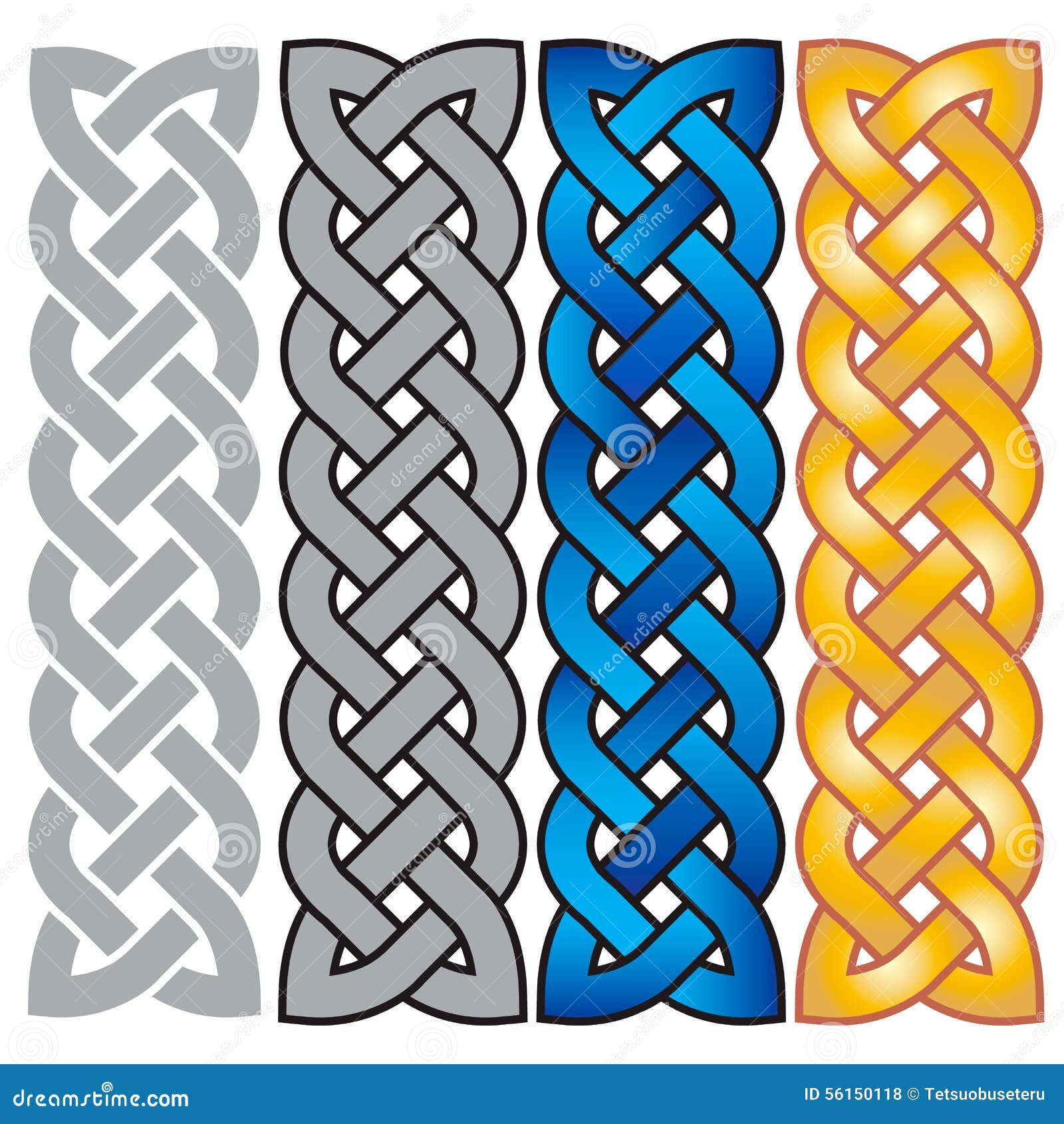 Plait ilustração do vetor. Ilustração de eternidade, vetor - 56150118