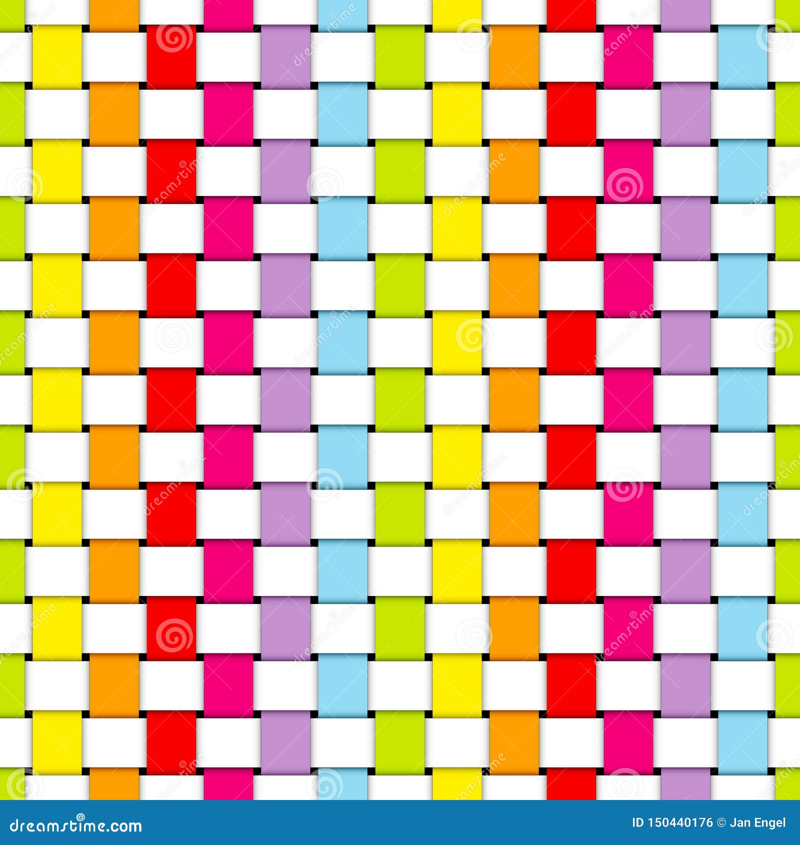 Plaited Pattern Vector Illustration | CartoonDealer.com #175554350