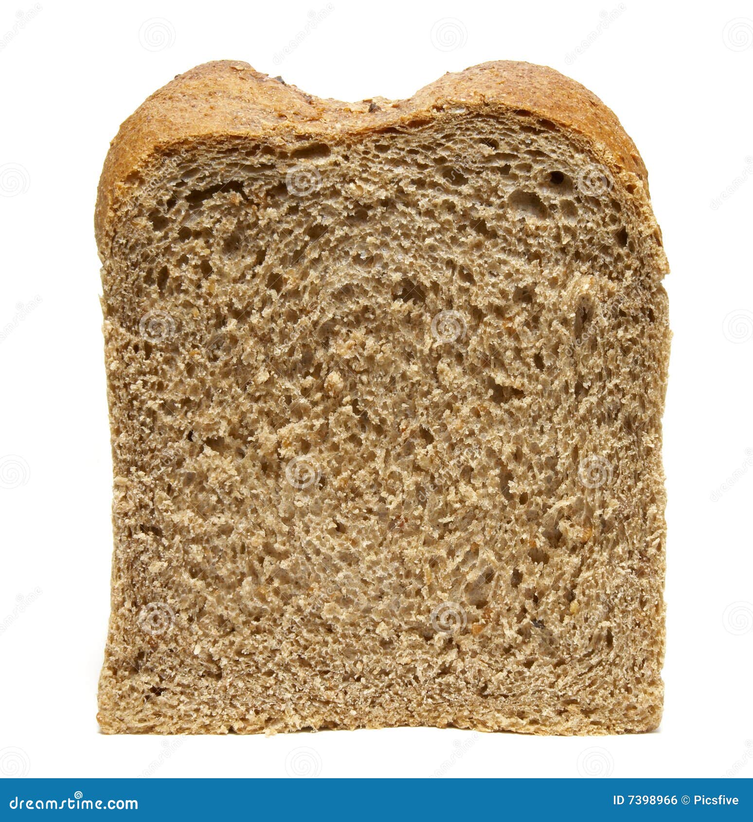 Plak 1 van het brood stock foto. Image of niemand, besnoeiing - 7398966