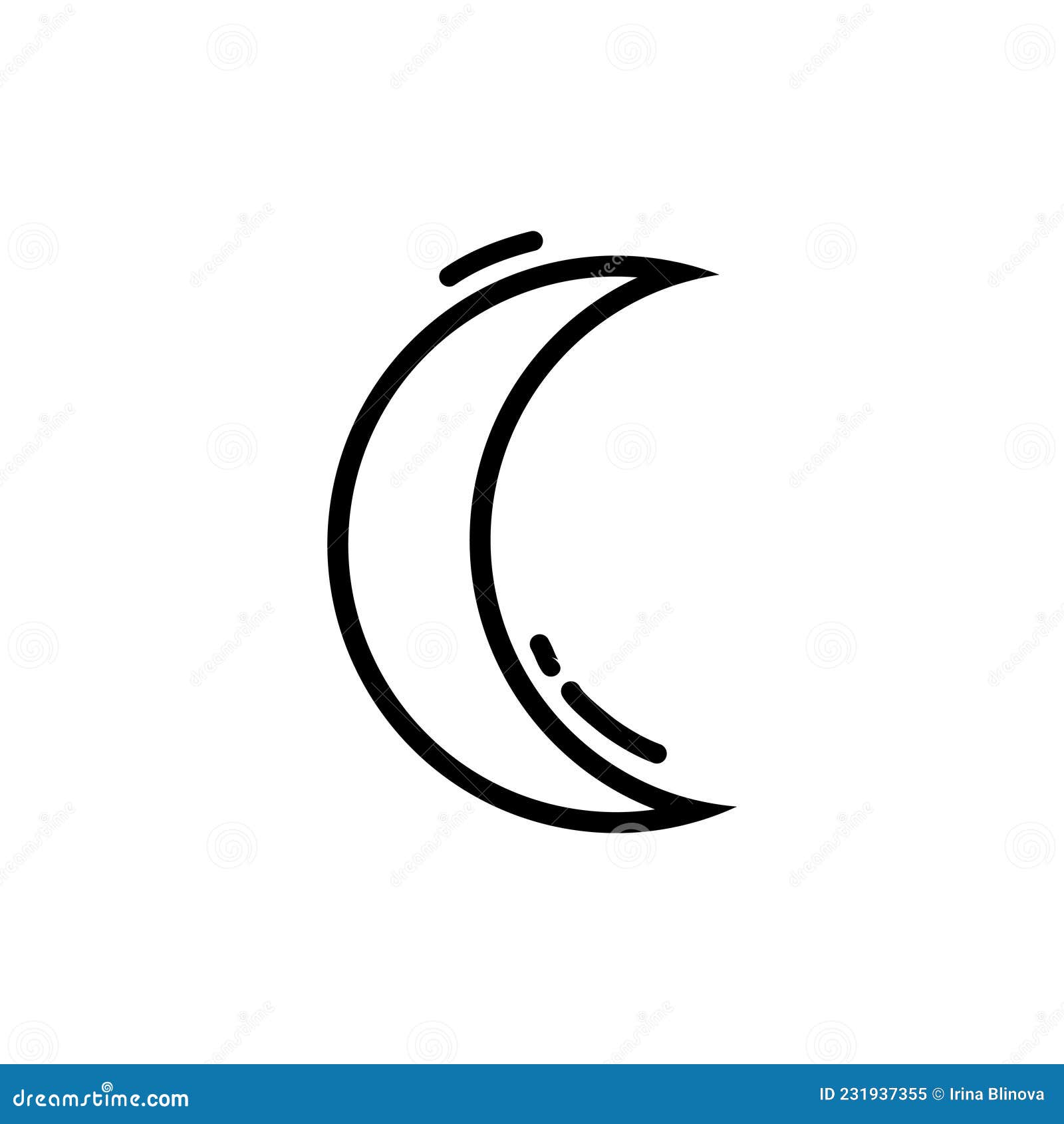 Planètes Icônes Graphiques Noir Et Blanc Icônes Lune Illustration de ...