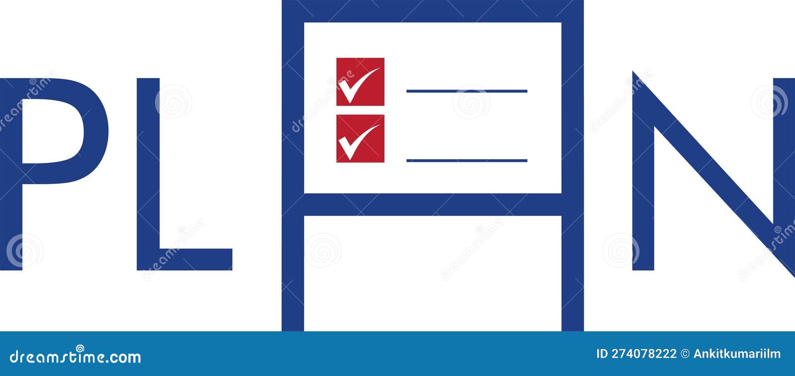 Plan Icon Vector Illustration Graphic Representation Stock Illustration ...