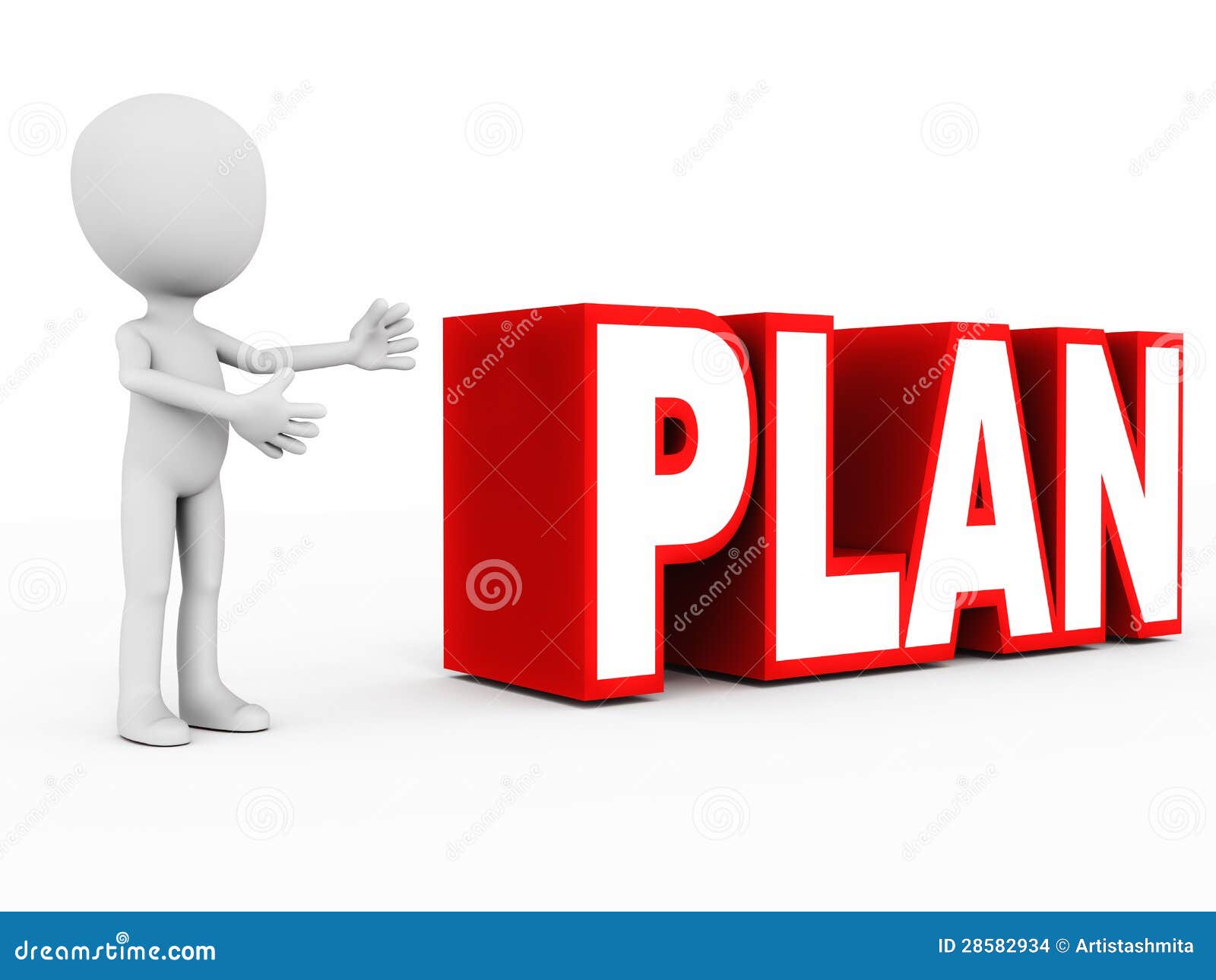 Plan stock illustration. Illustration of little, step - 28582934