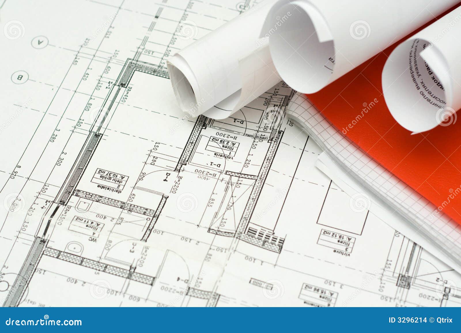 Plan stock photo. Image of preparation, sketch, architecture - 3296214