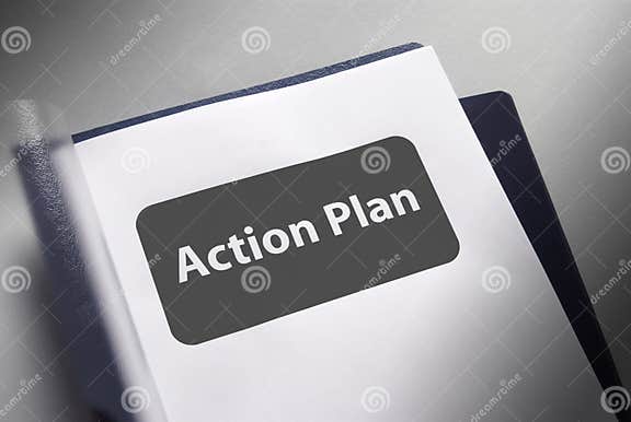 Plan of action document stock image. Image of forward - 4778213