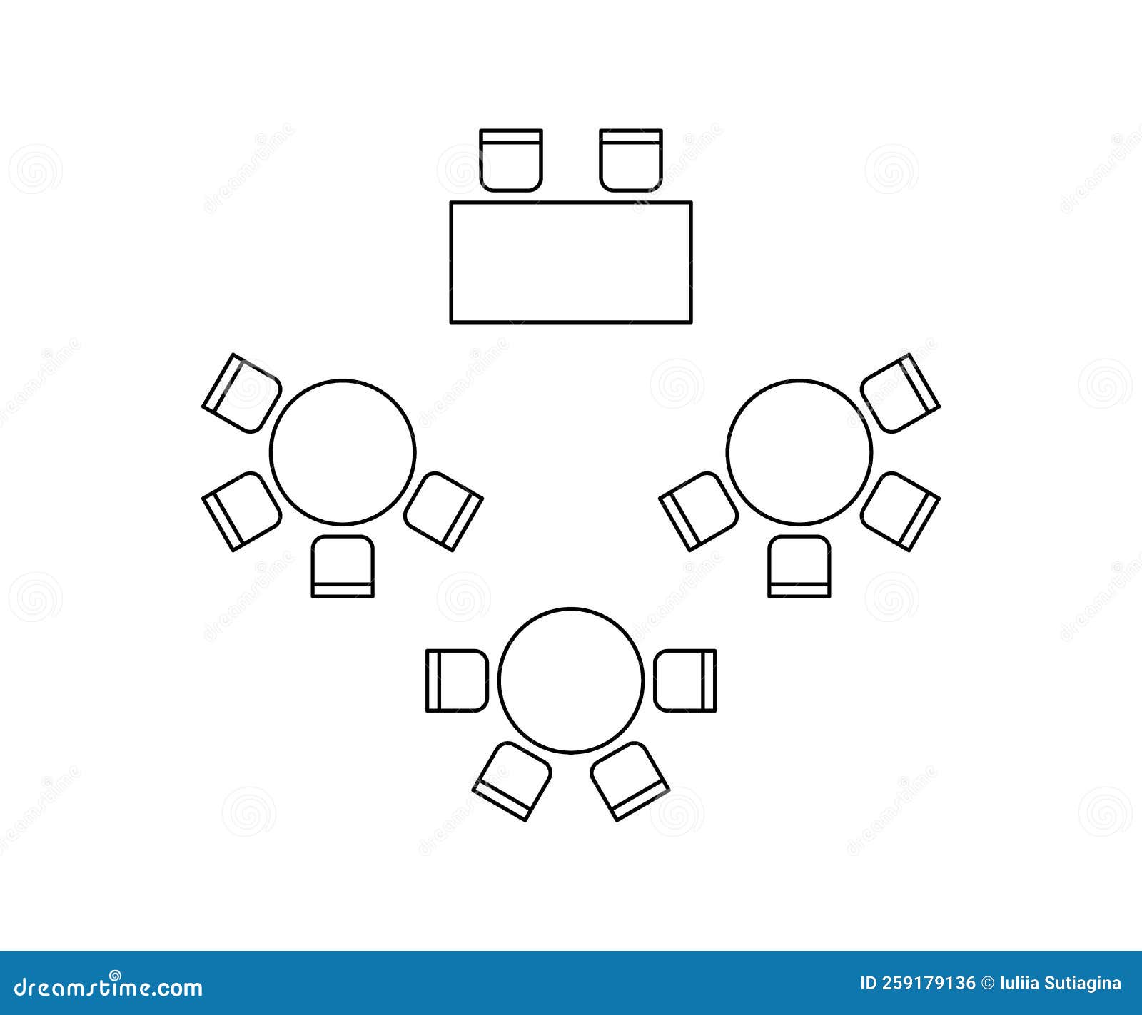 Plan For Arranging Chairs Semicircle In Interior, Map Seats ... Plan For Arranging Chairs Semicircle In Interior, Map Seats ...