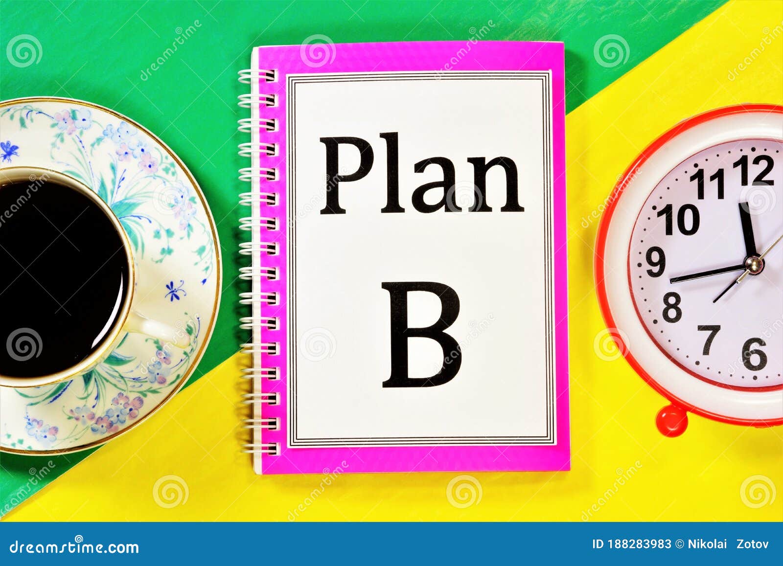 Plan B. an Alternative, Backup Plan of Action Stock Image - Image of ...