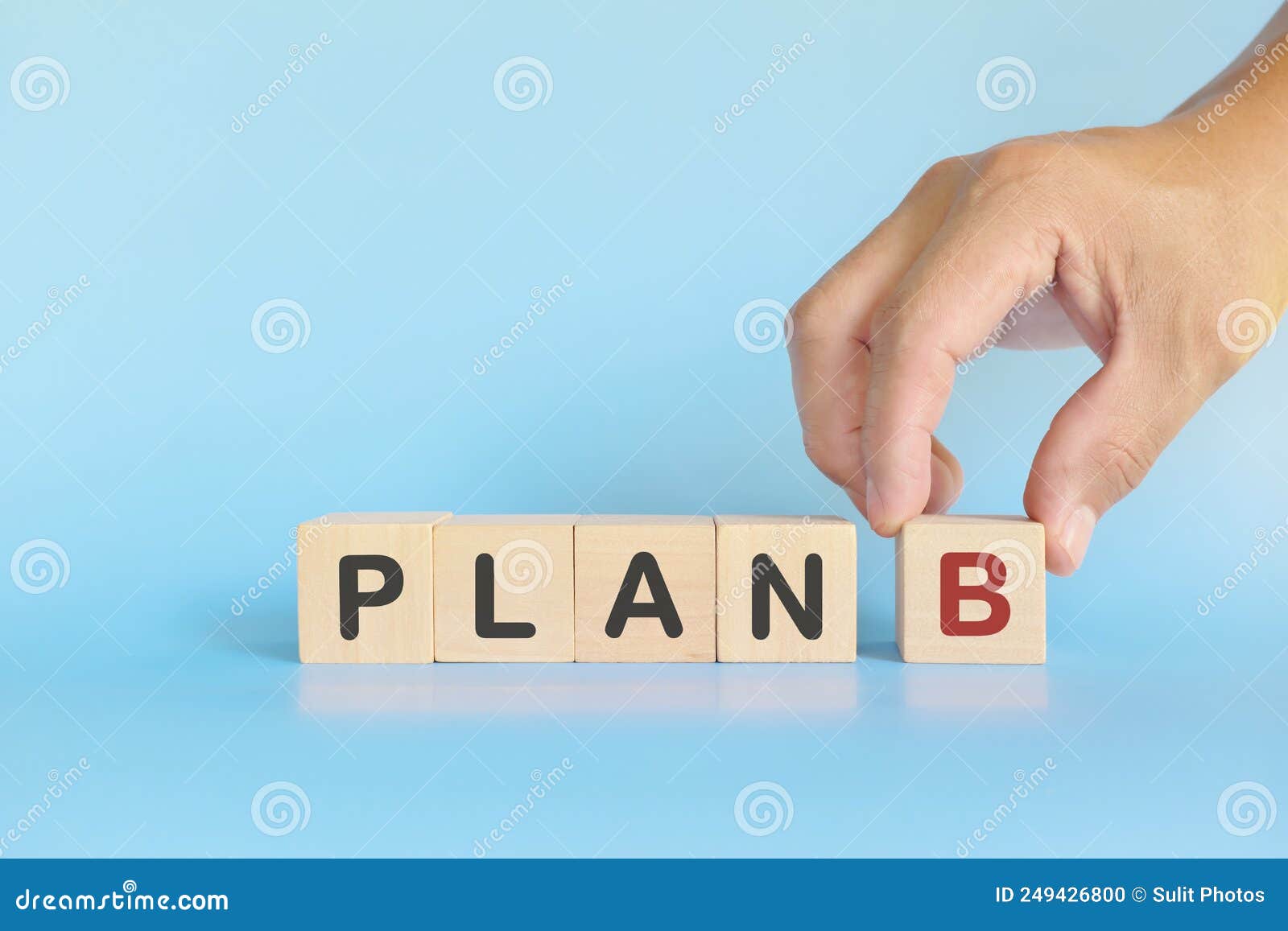 Improvise Word On Puzzle Pieces Isolated On Blurred Blue Background ...