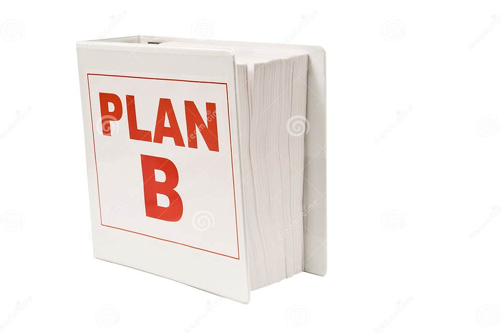 Plan B Book stock photo. Image of solution, concepts - 60258584