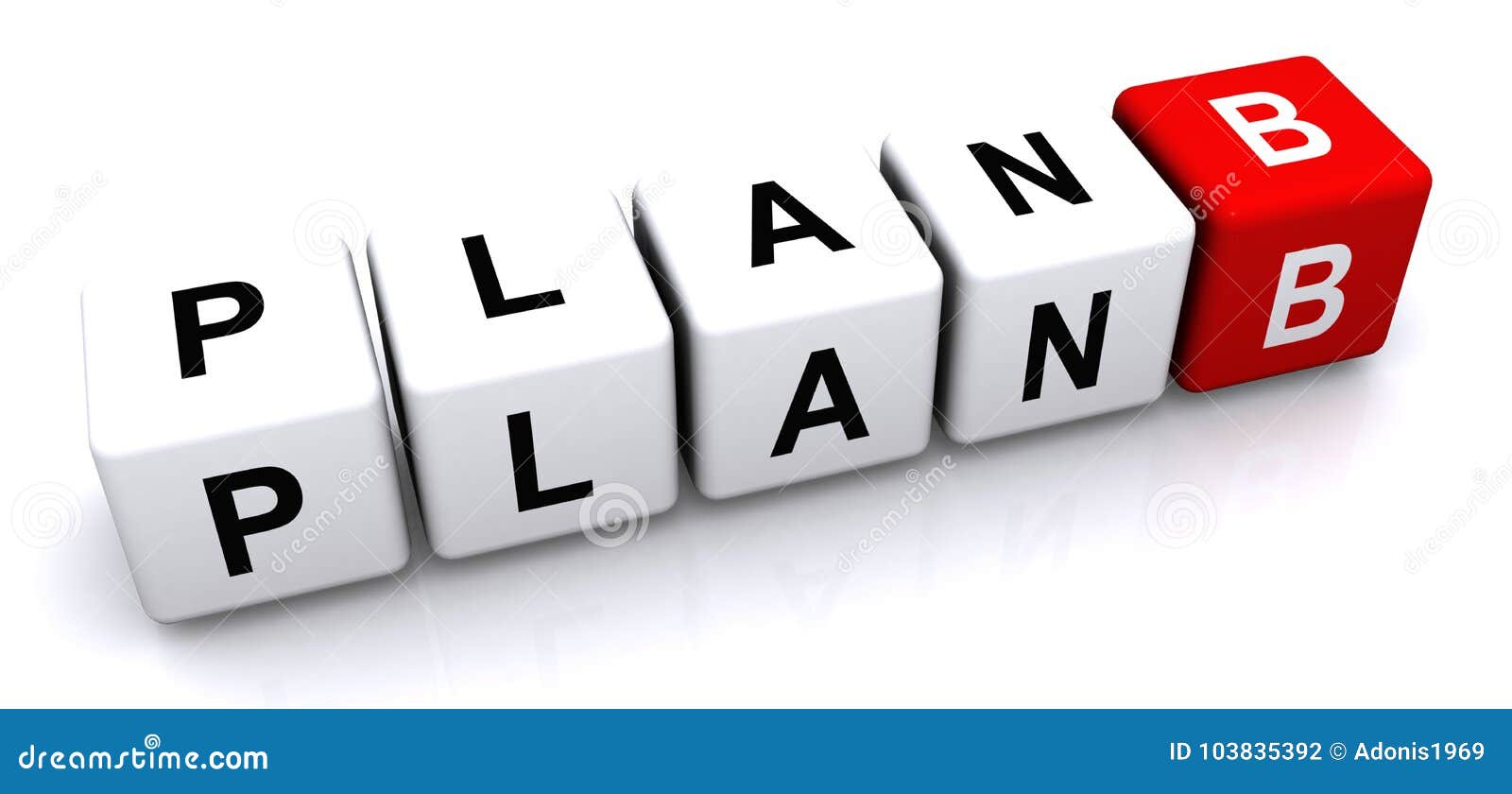 Plan B stock illustration. Illustration of alternate - 103835392