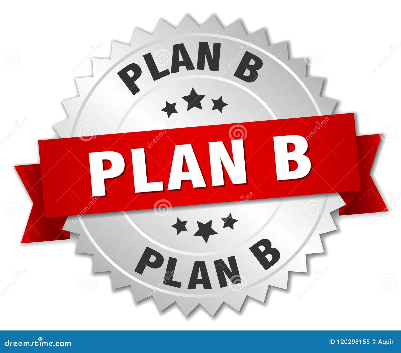 Plan b stock vector. Illustration of button, sign, plan - 120298155