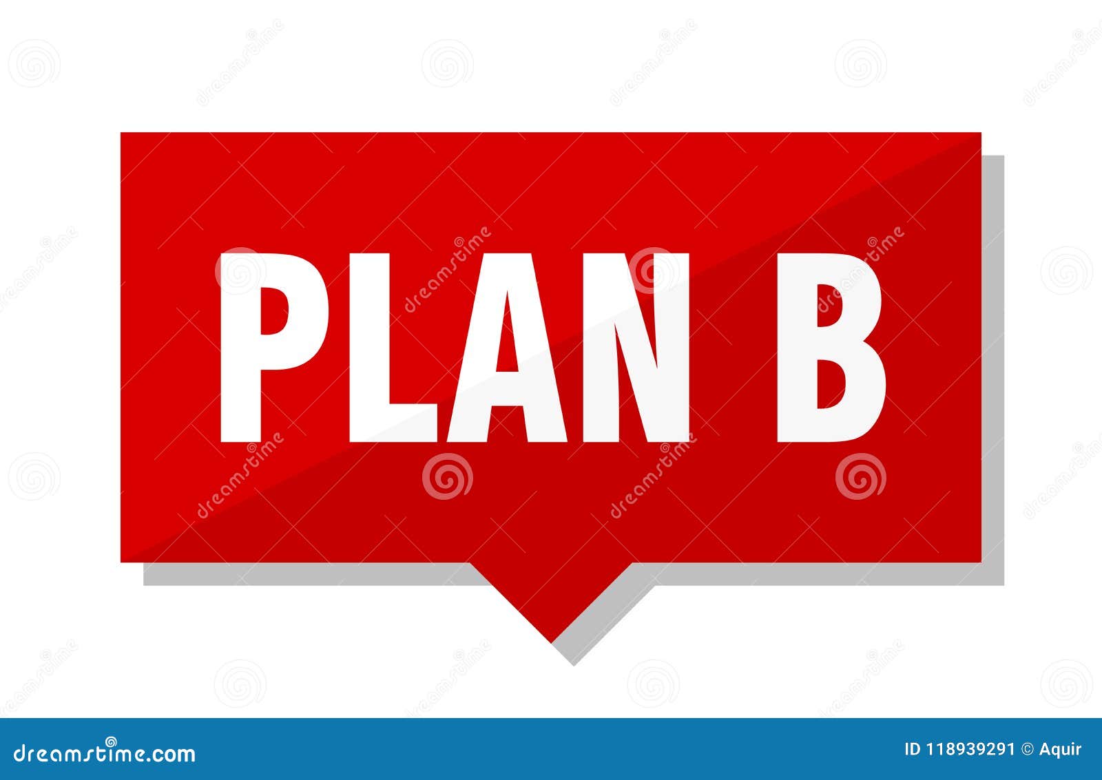Plan b price tag stock vector. Illustration of sticker - 118939291