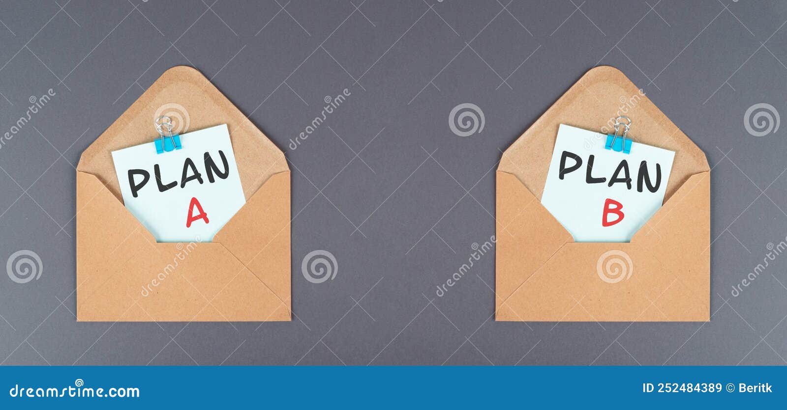 Plan a and B Standing on Paper, Brainstorming for Possibilities, Making ...