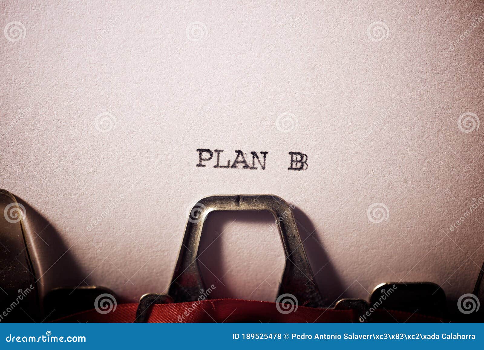 Plan B text stock photo. Image of idea, coach, page - 189525478