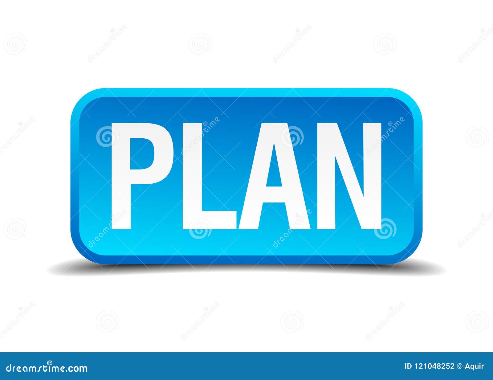 Plan button stock vector. Illustration of icon, sign - 121048252