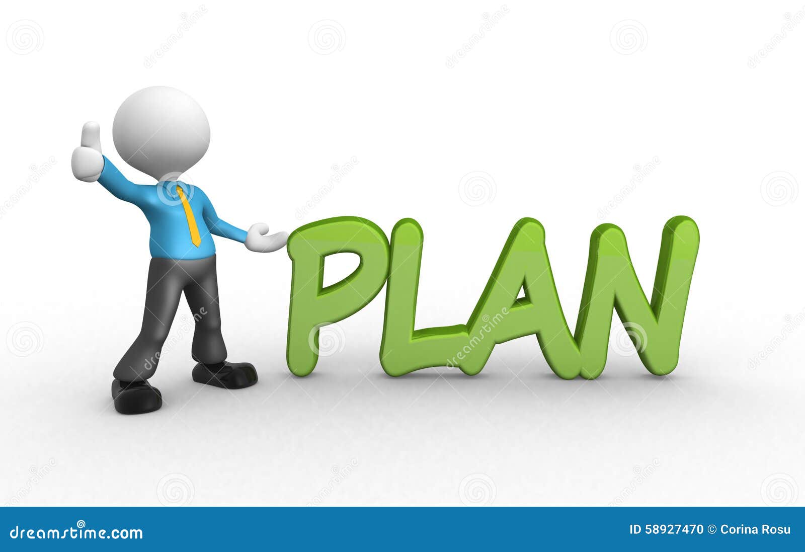 Plan stock illustration. Illustration of concept, organization - 58927470