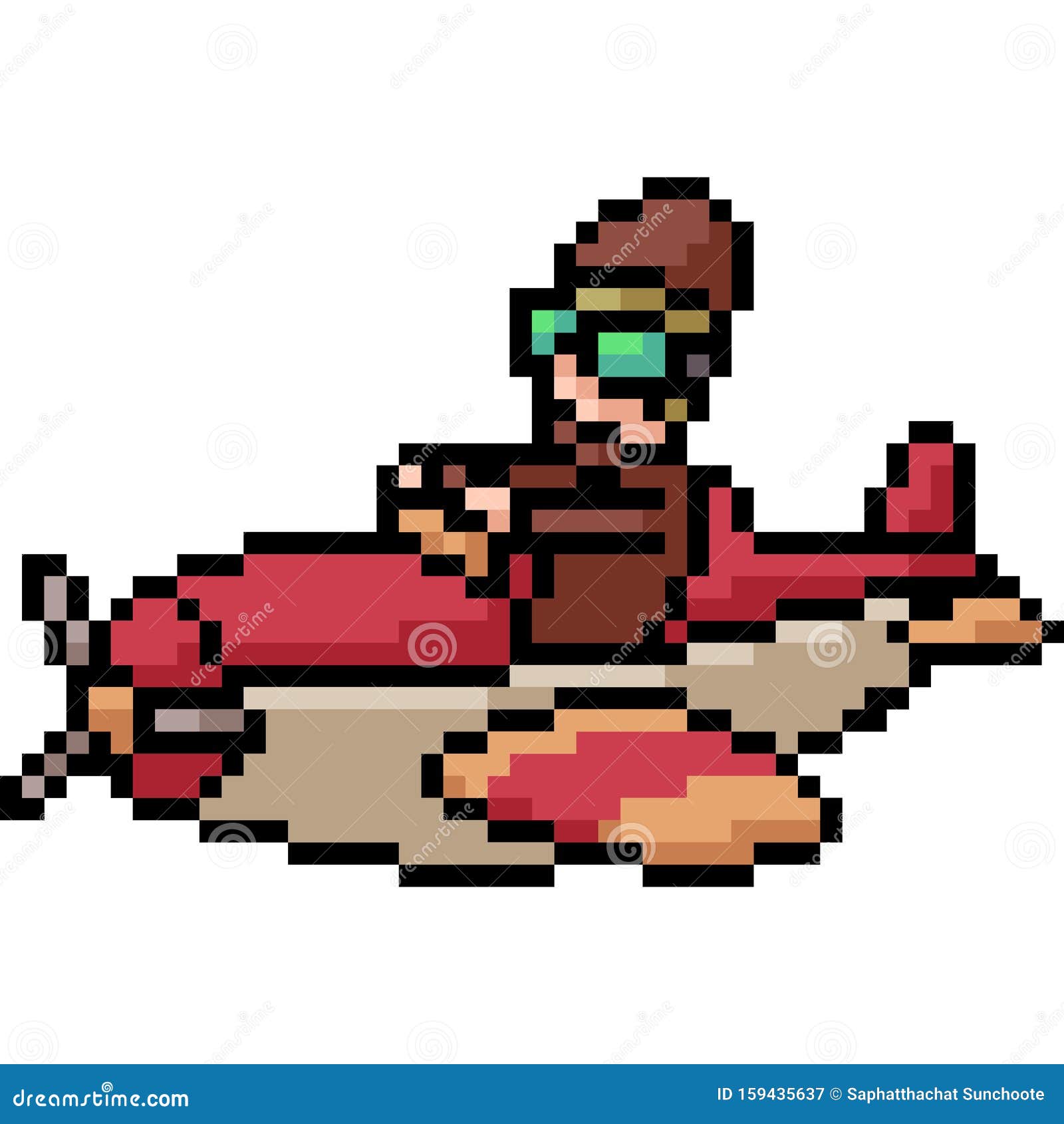 Plan De Elice Cu Pixeli Vectoriali Stock Vector - Ilustrare din desene ...