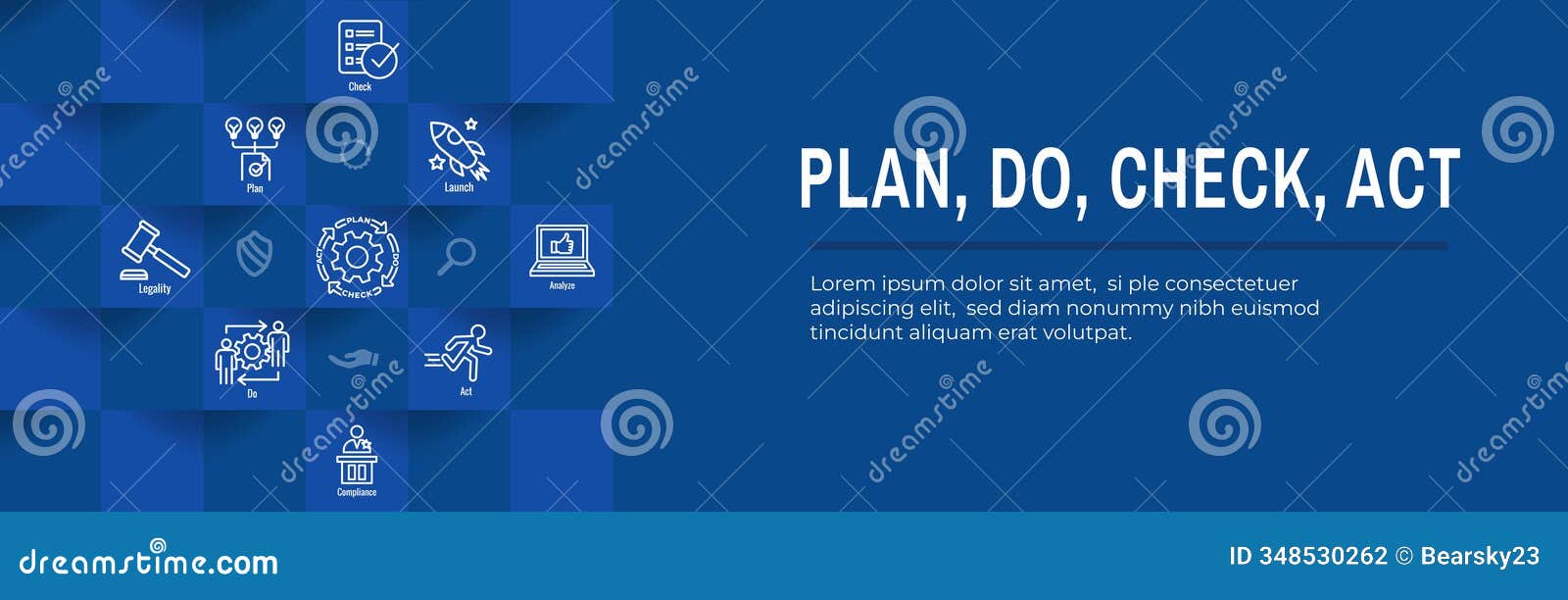 Plan Do Check Act Business Strategy - Procedure for Continuous ...